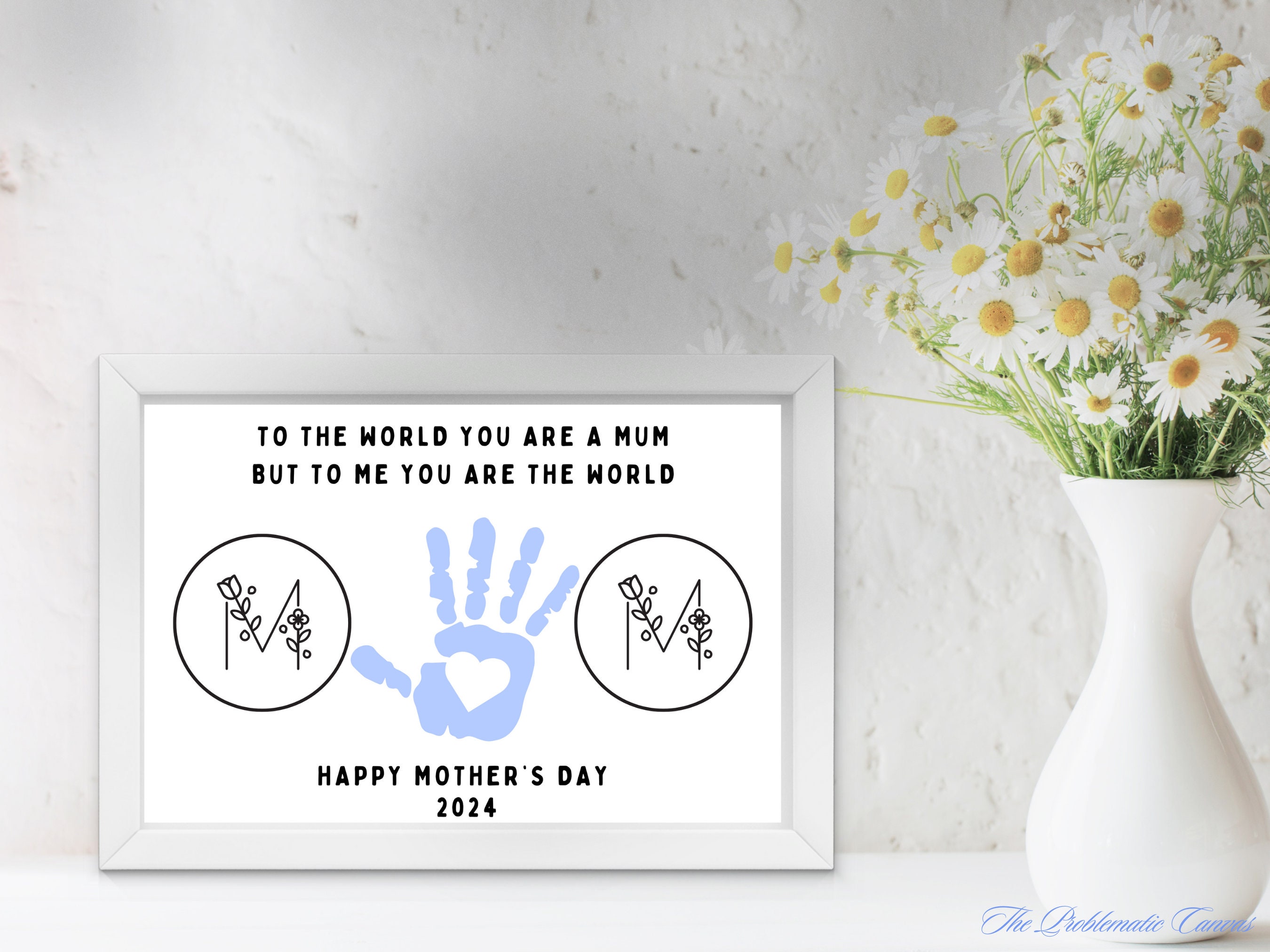 Mother's Day Printable, All About My Mom, Mothers Day Gift, My Mum Kids ...