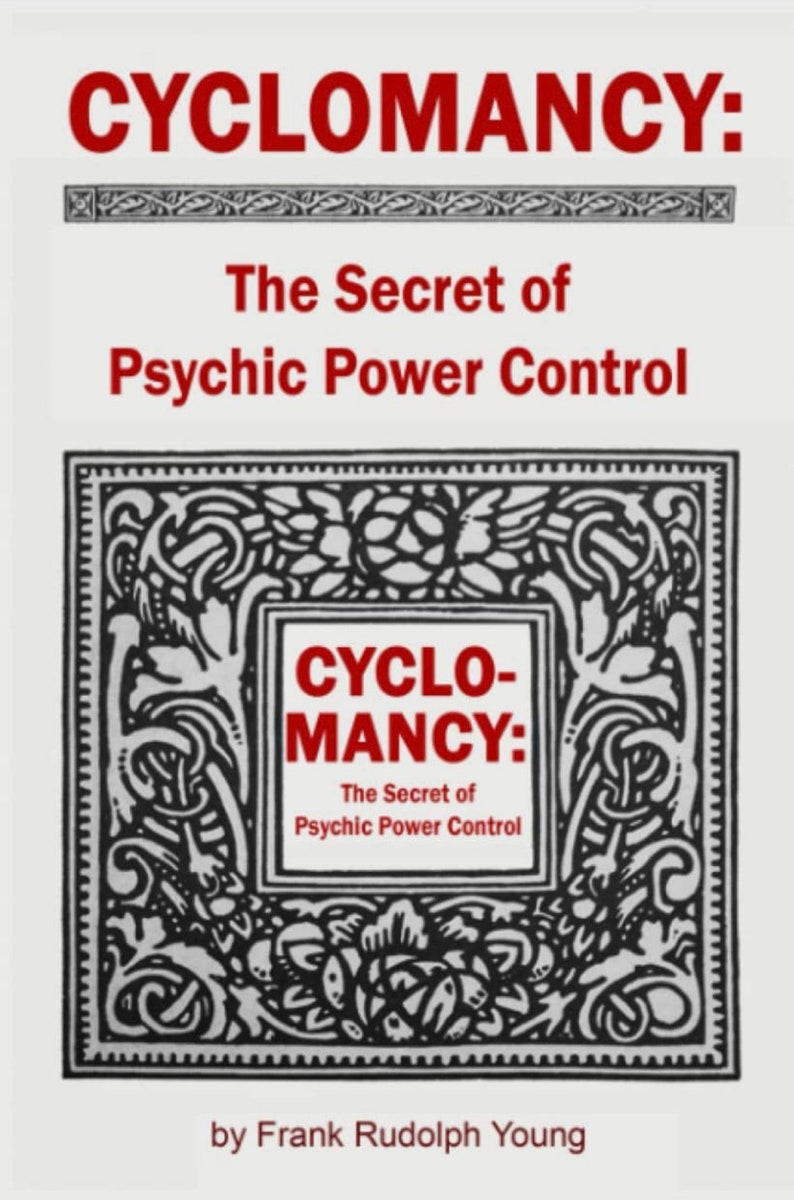 Cyclomancy the Secret of Psychic Power Control instant Download - Etsy