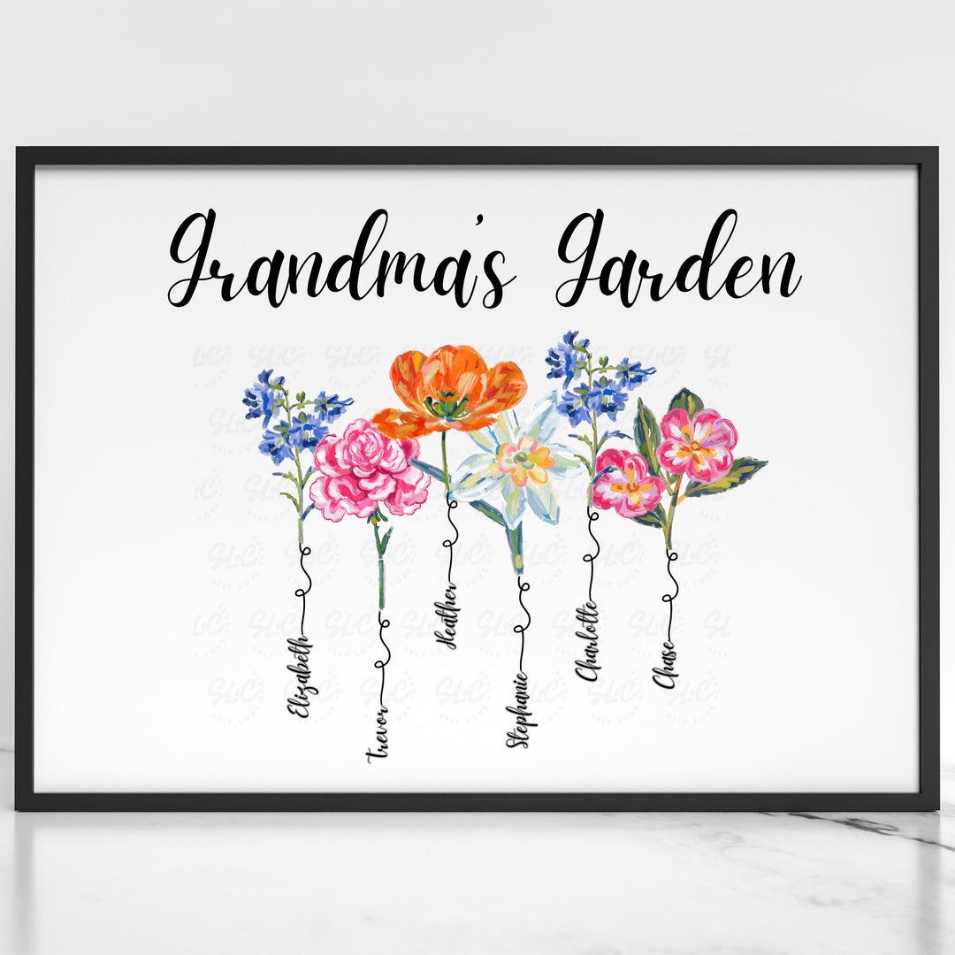 Svg anniversaire, Svg Bundle fleur svg, svg fleur de naissance, mois de ...