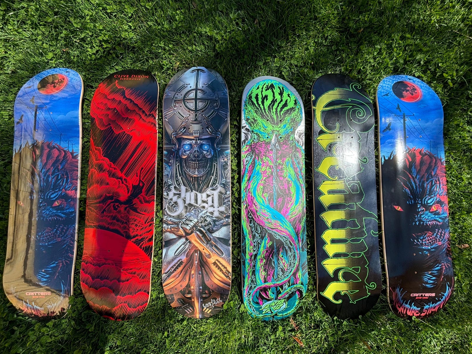 Critters Skate Deck Etsy