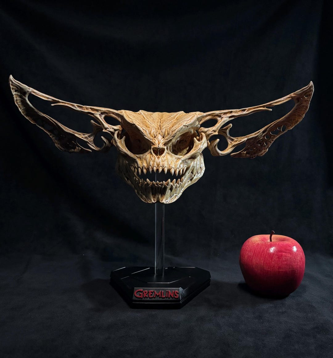 Gremlins Skull Statue - Etsy