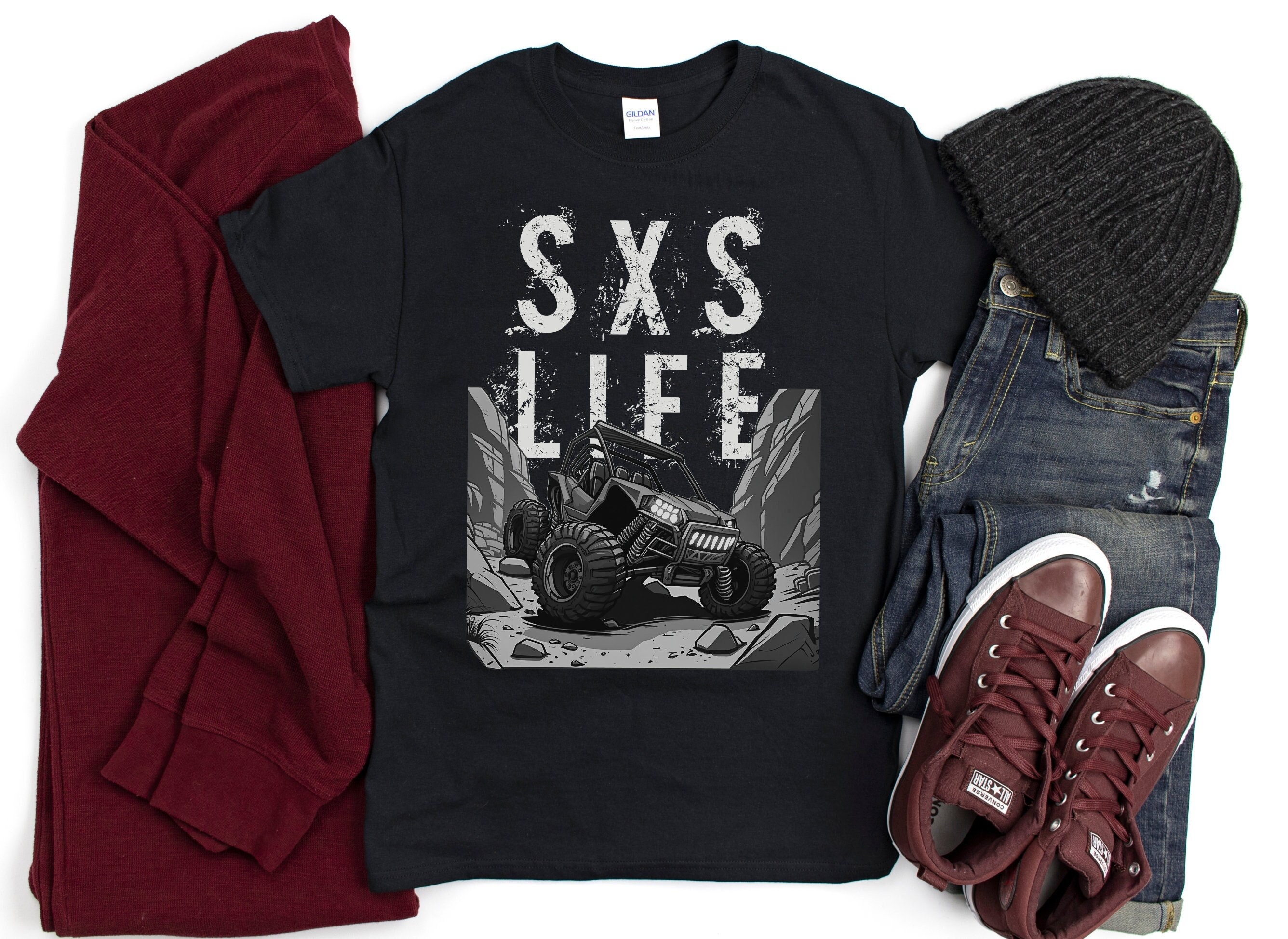Sxs Shirt, Offroading Shirt, 4x4 Shirt, off Road Country, Shirt, Side ...