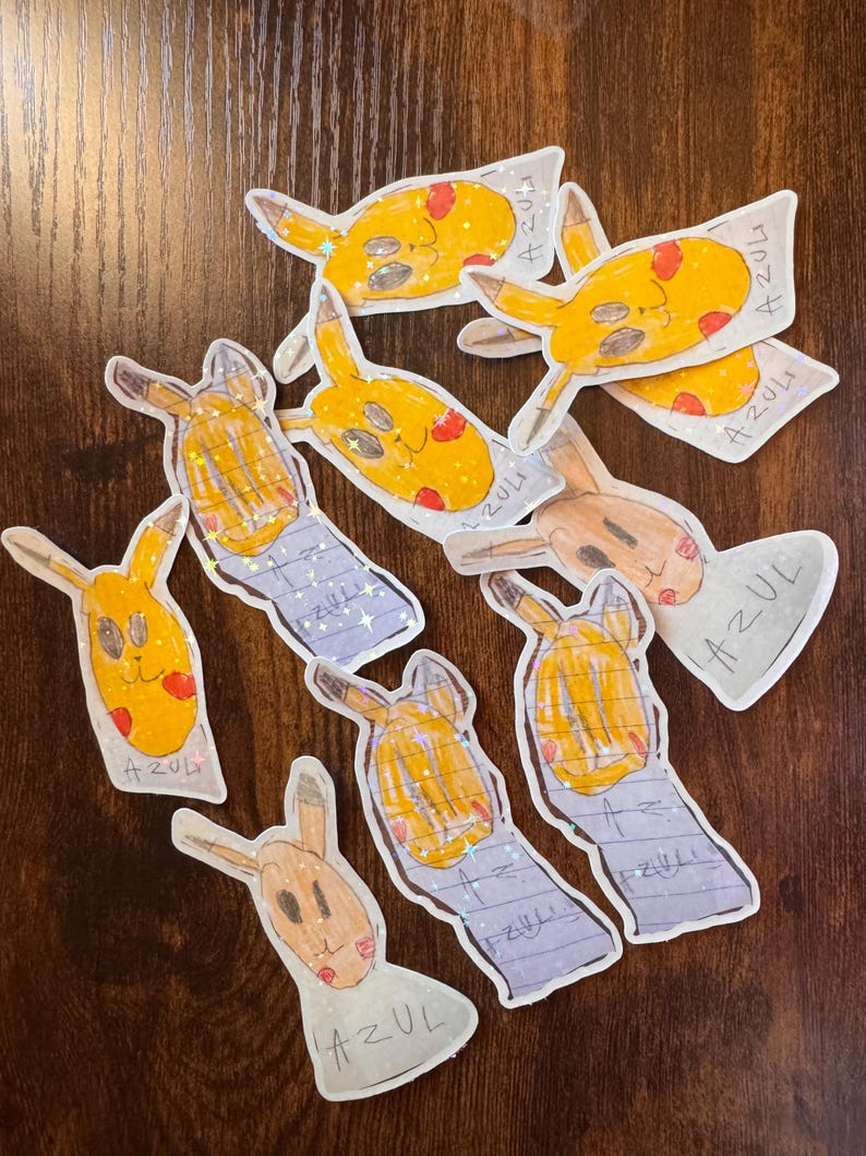 Pikachu Sticker - Etsy