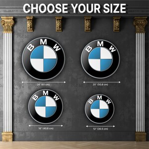 Bmw Light Wall Sign, Bmw Logo Sign, Bmw Led Sign, Bmw Neon Sign, Bmw ...
