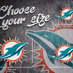 Miami Dolphins Neon Sign, Miami Dolphins Led Sign, Miami Dolphins Sign ...