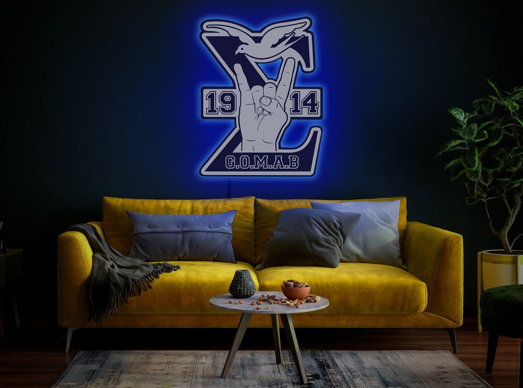 Phi Beta Sigma Neon Sign Phi Beta Sigma Led Sign Phi Beta - Etsy