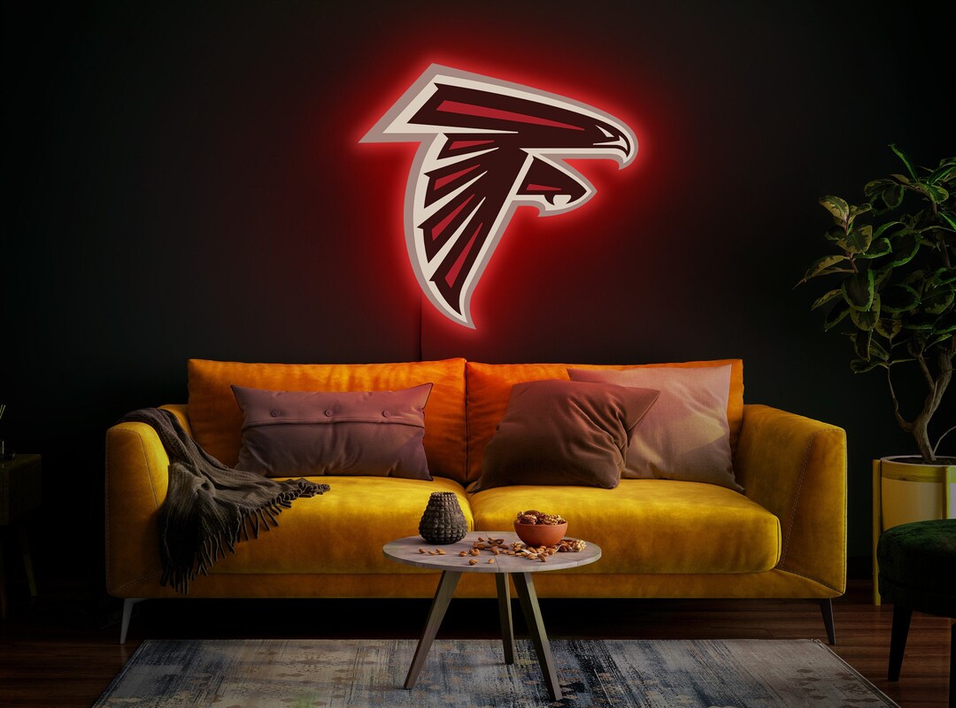Atlanta Falcons Neon Sign, Atlanta Falcons Led Sign, Atlanta Falcons ...