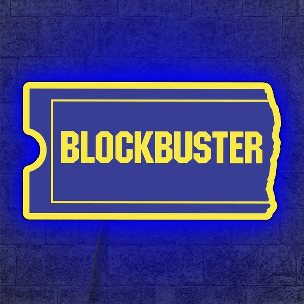 Blockbuster Sign - Etsy