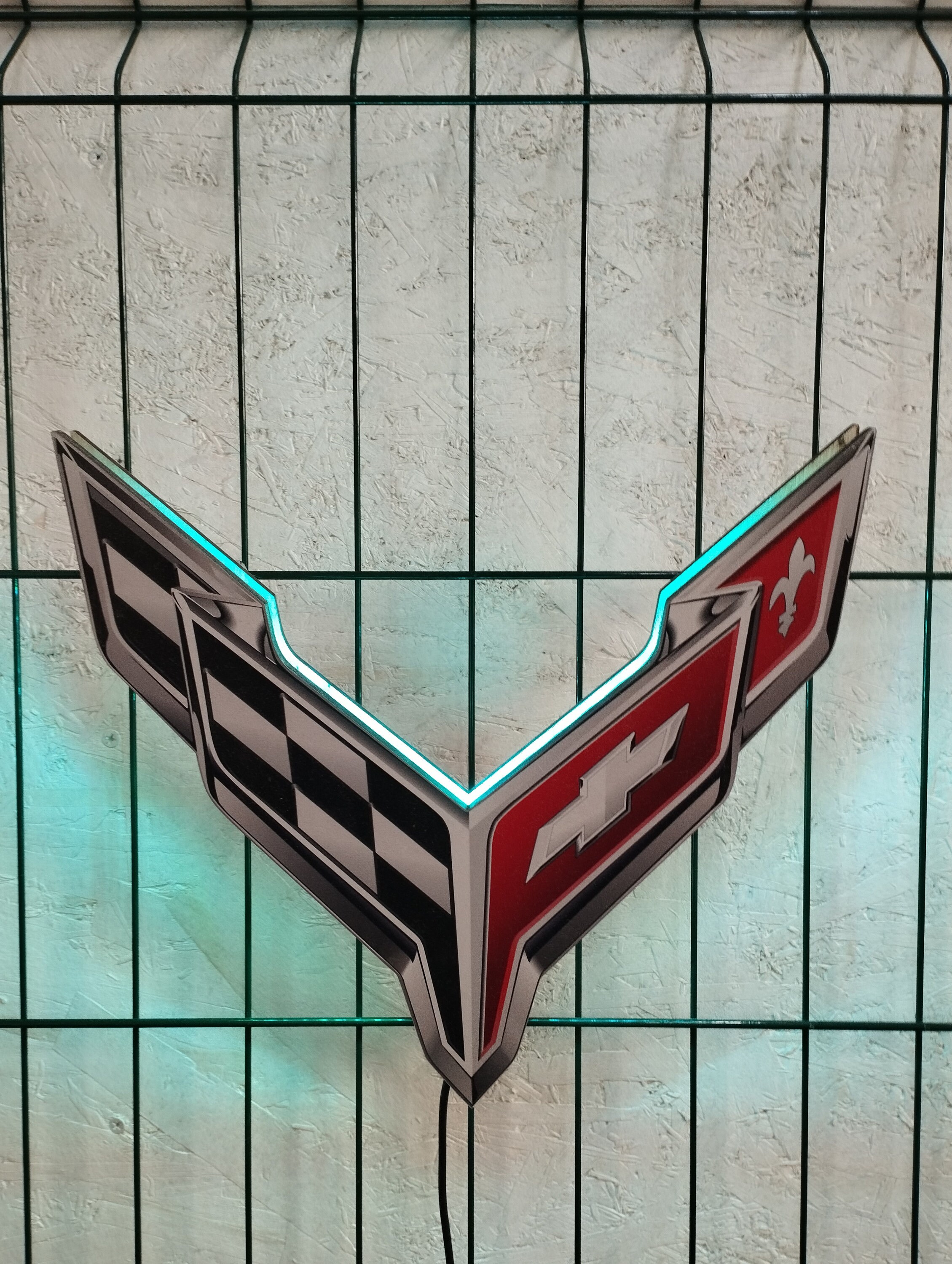 Corvette Neon Sign Corvette Led Sign Corvette Light Sign - Etsy