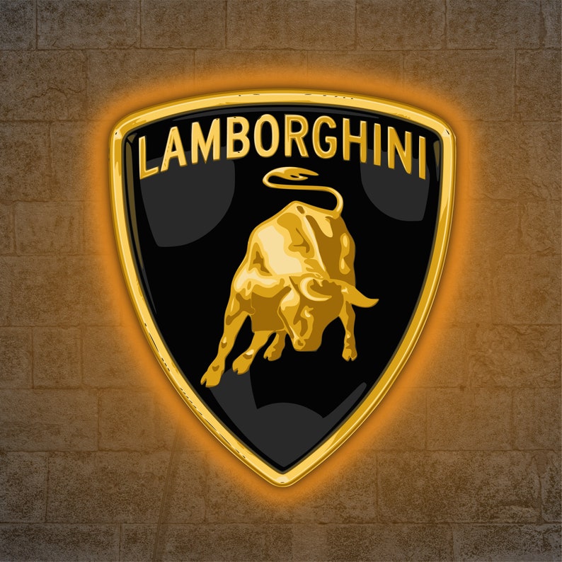 Lamborghini Neon Sign Lamborghini Led Sign Lamborghini Sign - Etsy