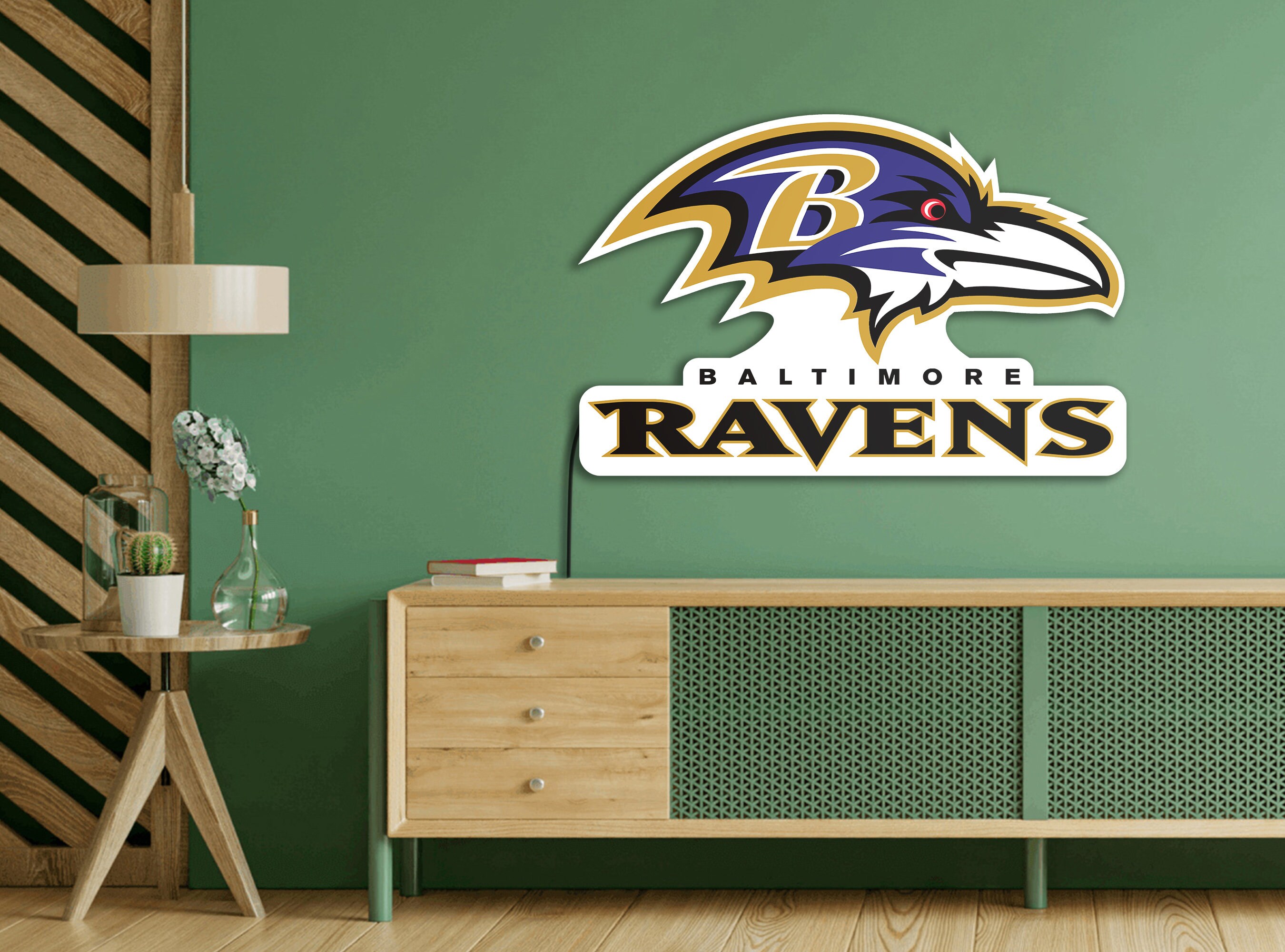 Baltimore Ravens Neon Sign Baltimore Ravens Led Sign - Etsy