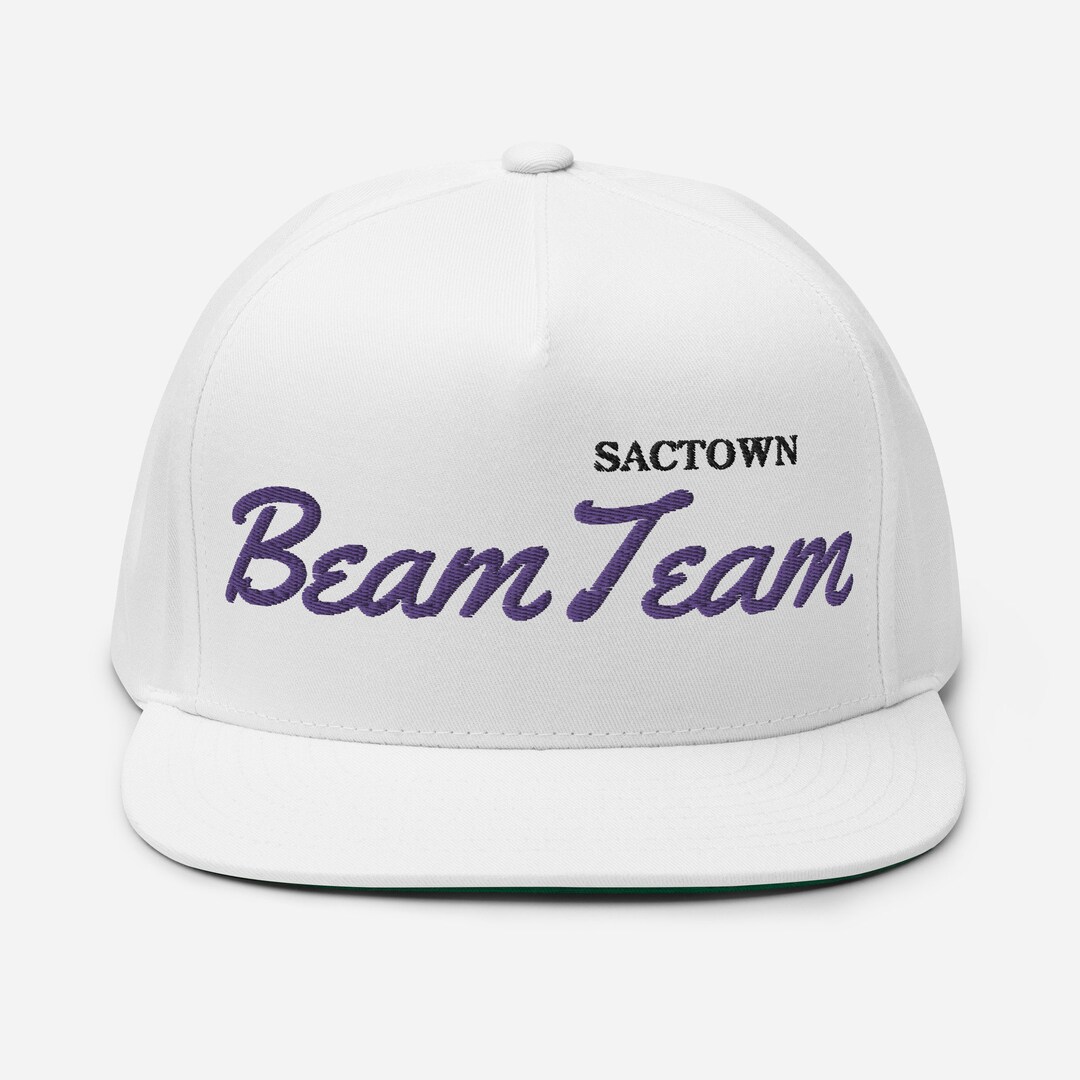 Sactown Beam Team Snapback Flat Bill Hat Cap Green UV - Etsy