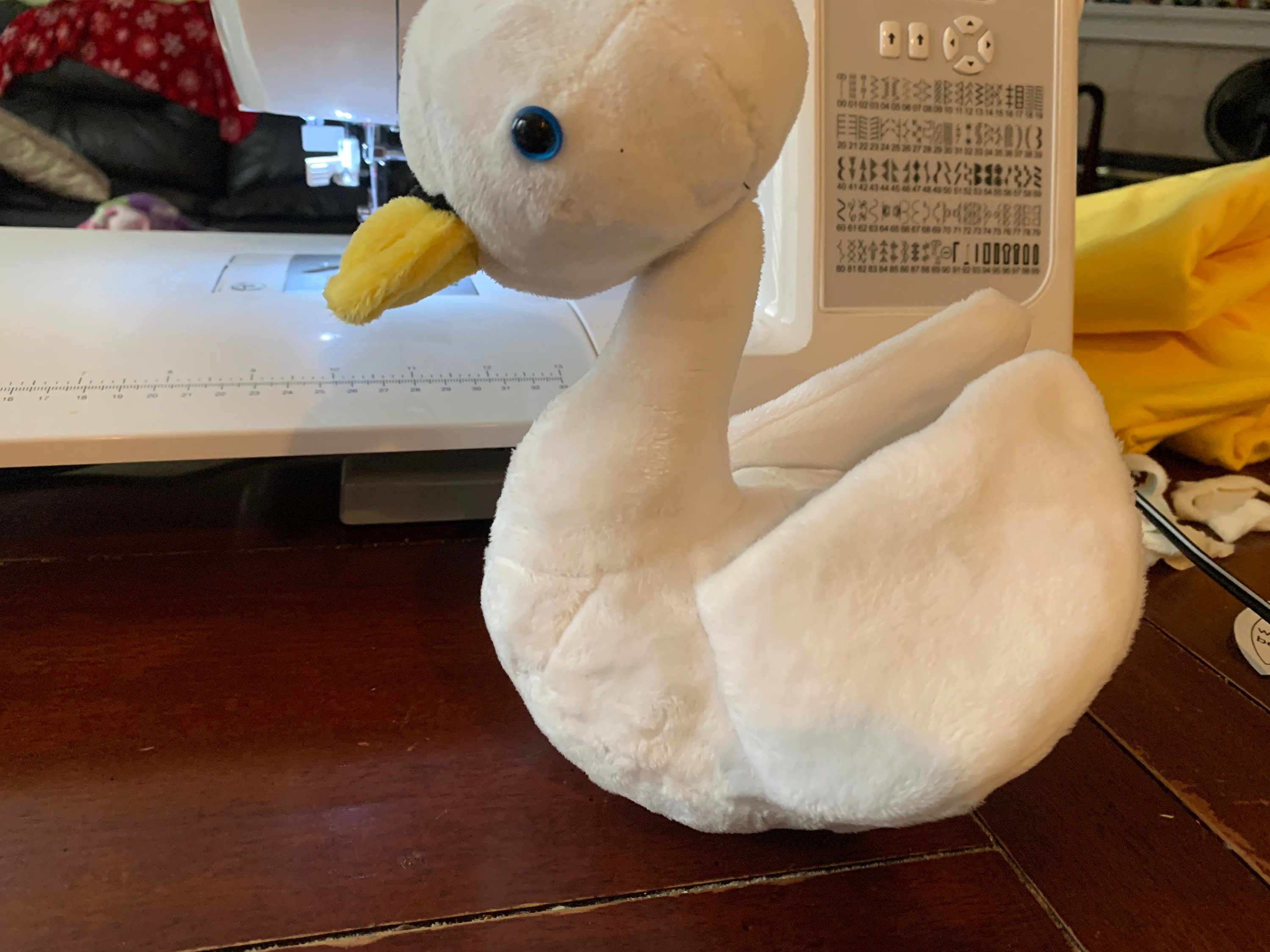 Pdf. Swan Bird Plush Sewing Pattern + Pdf. Instructions - Instant ...
