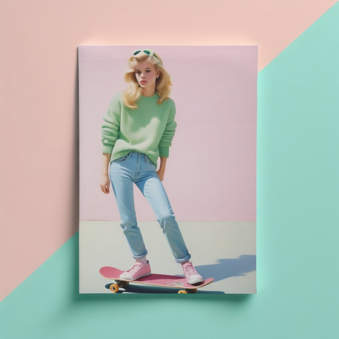 Pink Room Decor, Aesthetic Paintings, Coquette, Cottagecore, Preppy ...