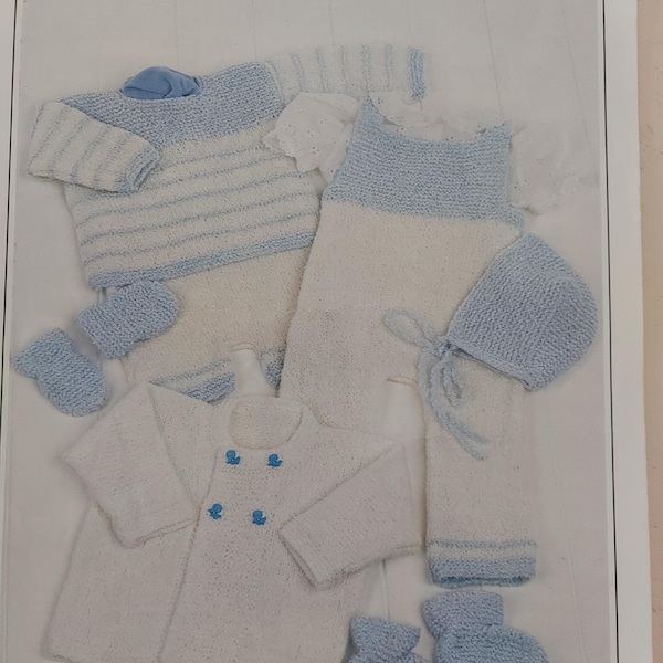 Baby Sleeping Bag With Detachable Hood PDF Knitting Pattern for 3 12 ...