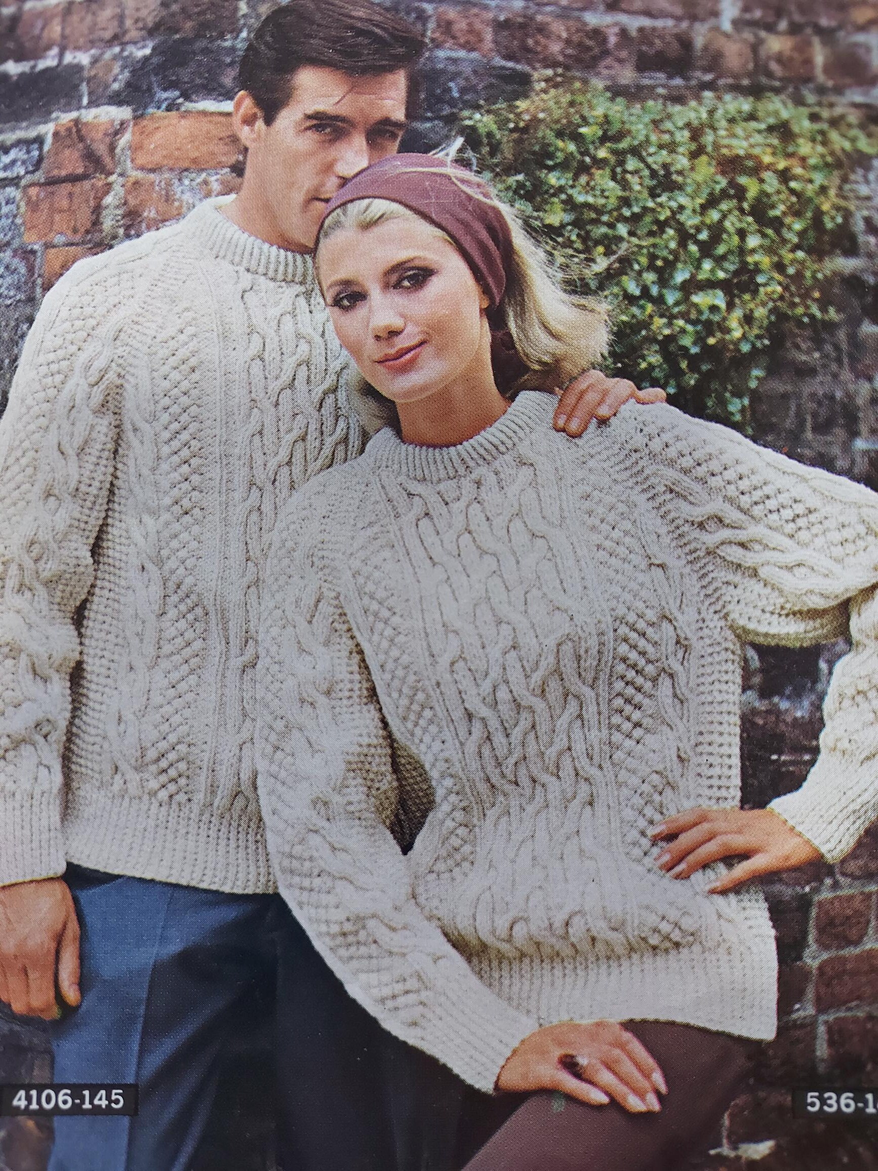 Vintage Digital PDF Book of Aran, Irish Knitting for the Whole Family ...