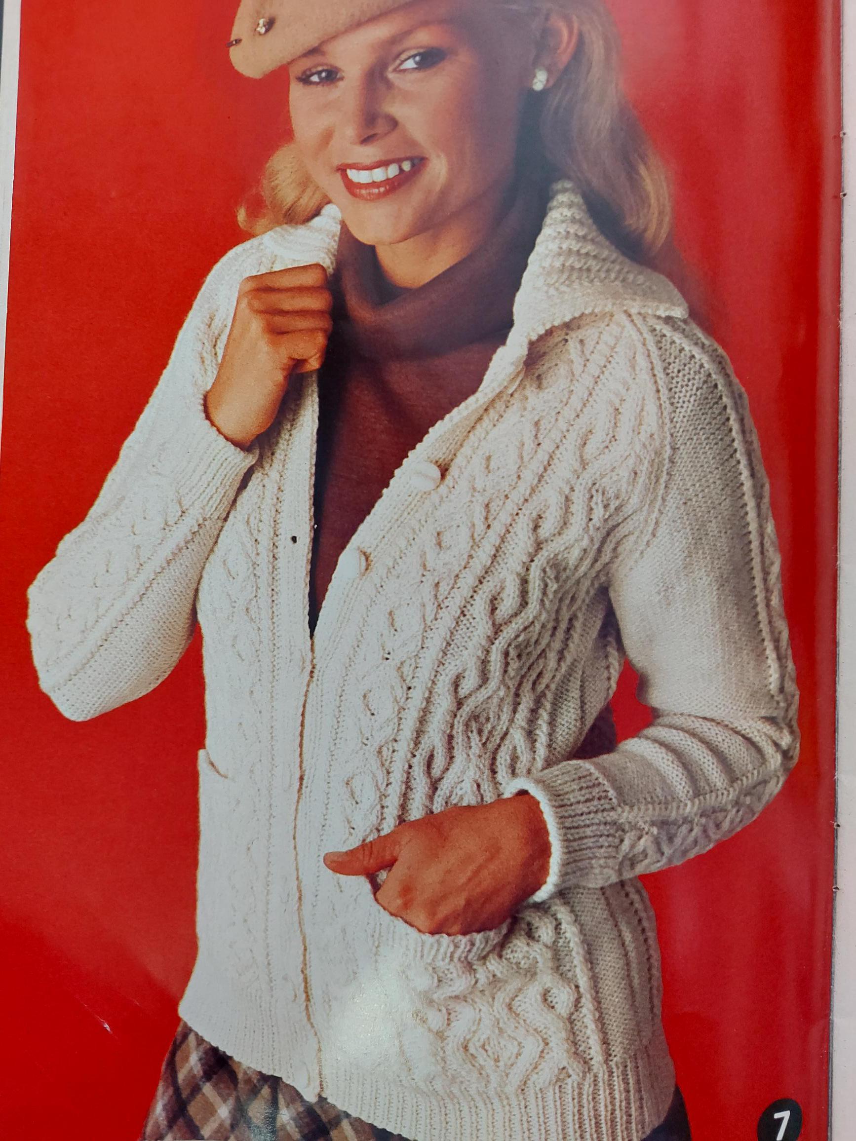 Vintage Patons Aran PDF Knitting Book From the 1970's - Etsy