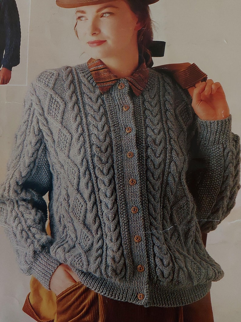 Aran PDF Knitting Pattern - Etsy