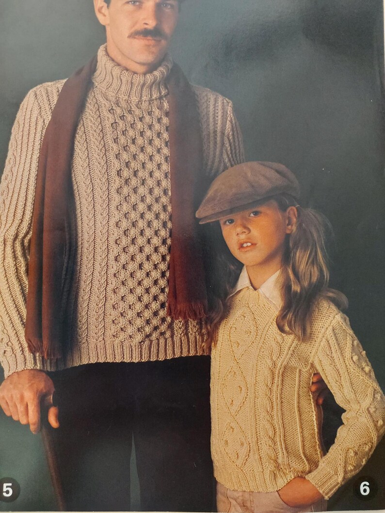 Vintage Patons Aran PDF Knitting Book From the 1970's - Etsy