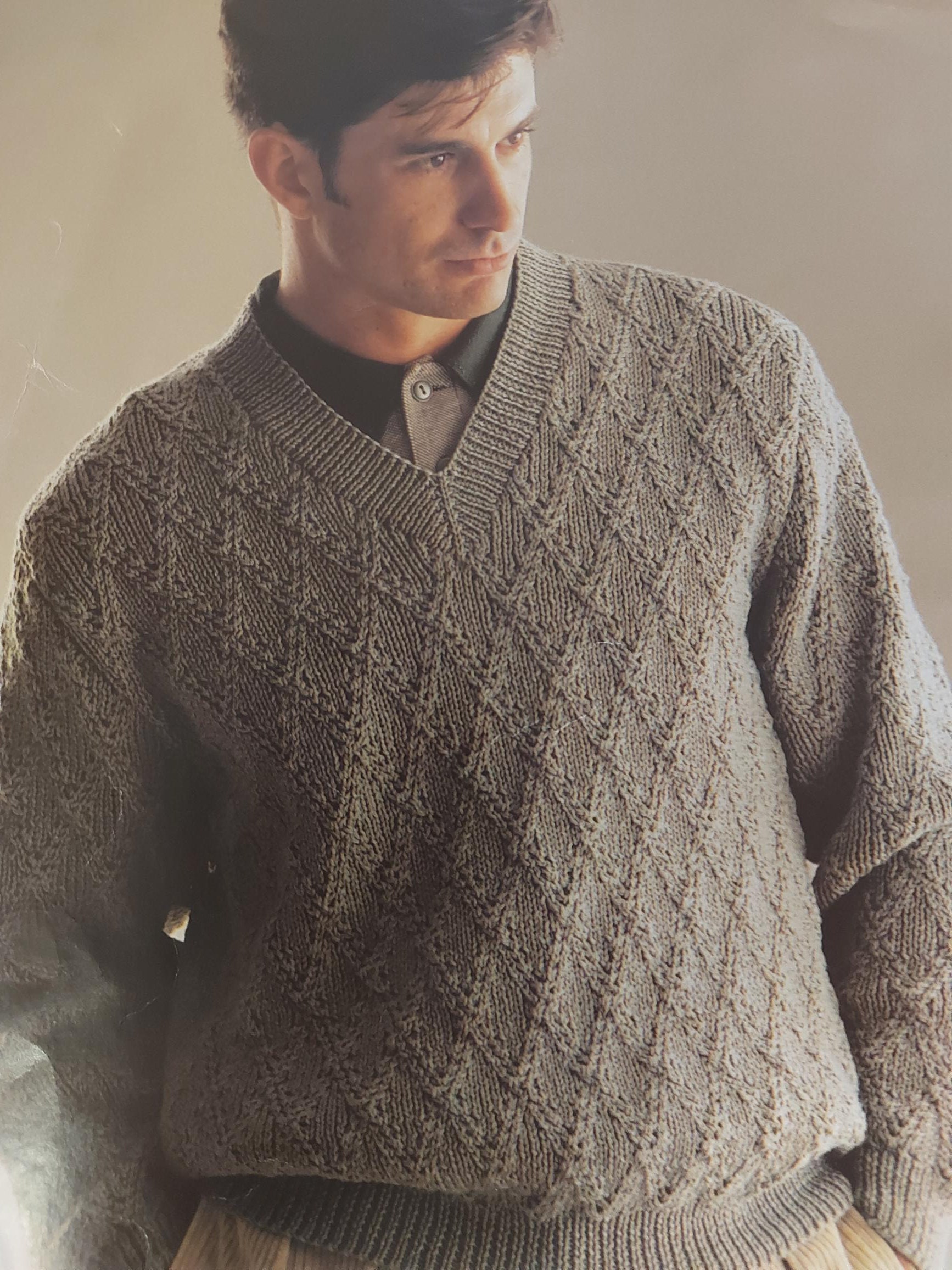 Men's Vintage Unisex Digital PDF Knitting Book. This is a Digital ...