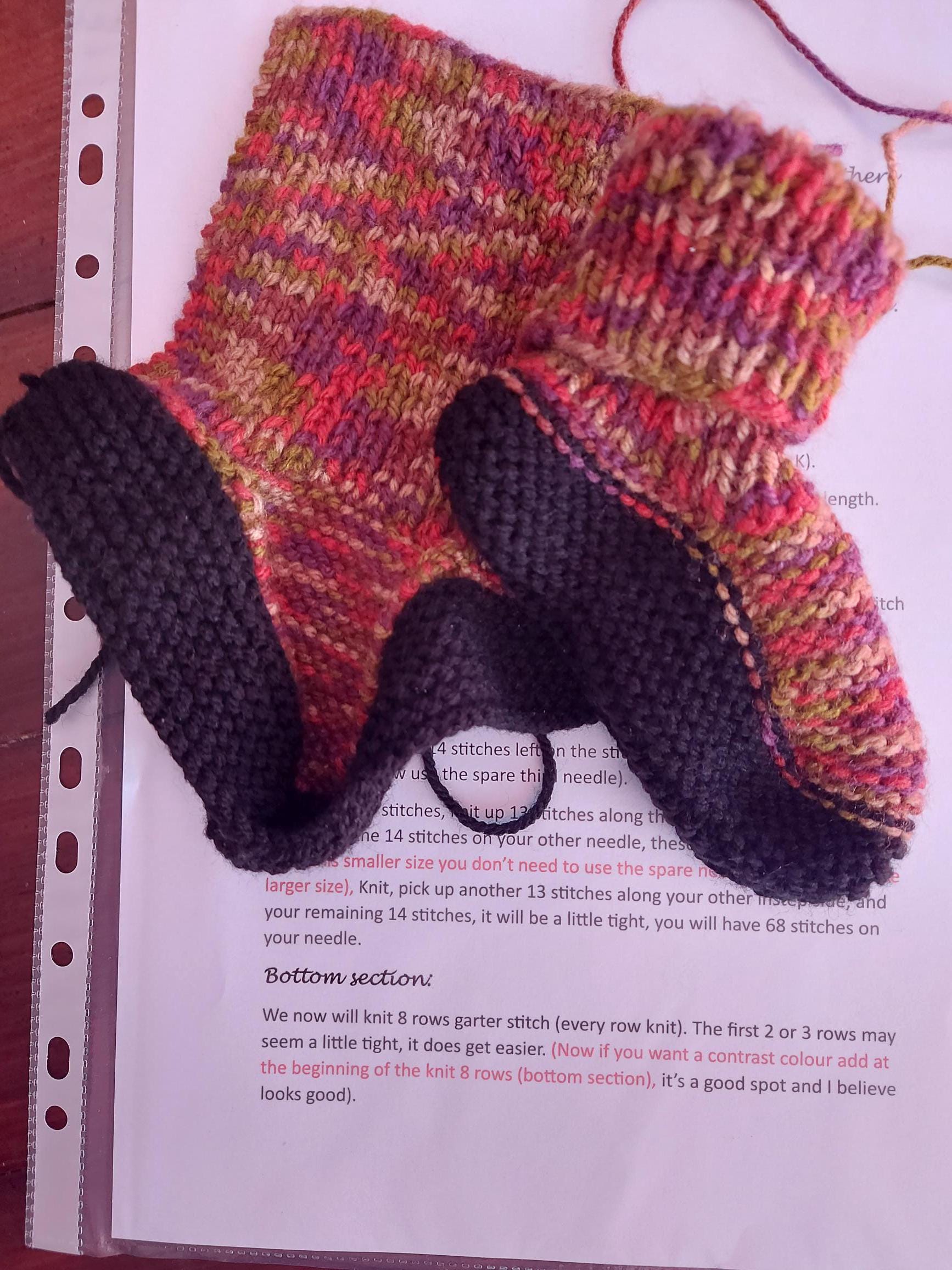 Bedsocks/socks for Kids PDF Pattern That I Have Designed Using 5ply or ...