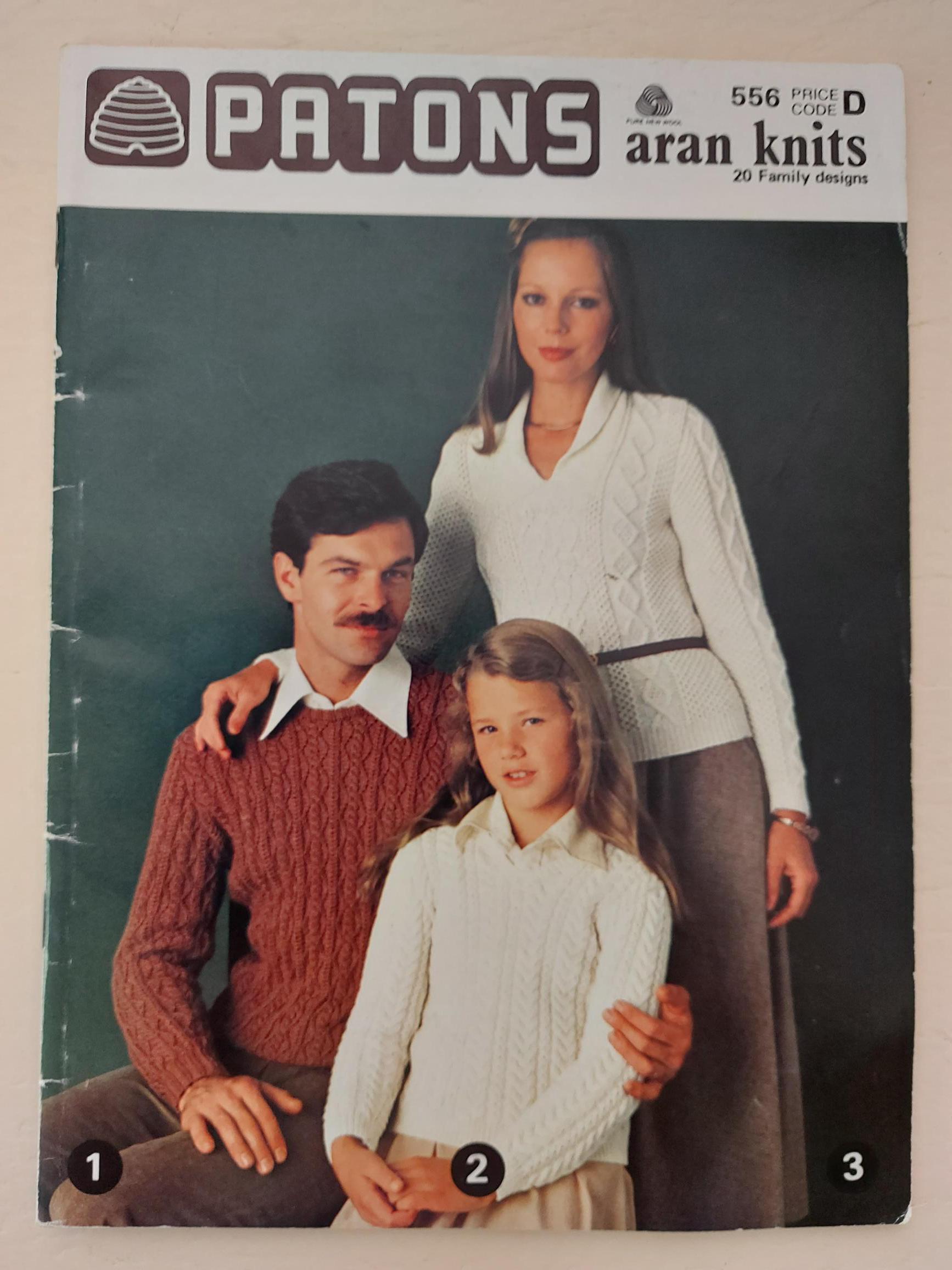 Vintage Patons Aran PDF Knitting Book From the 1970's - Etsy