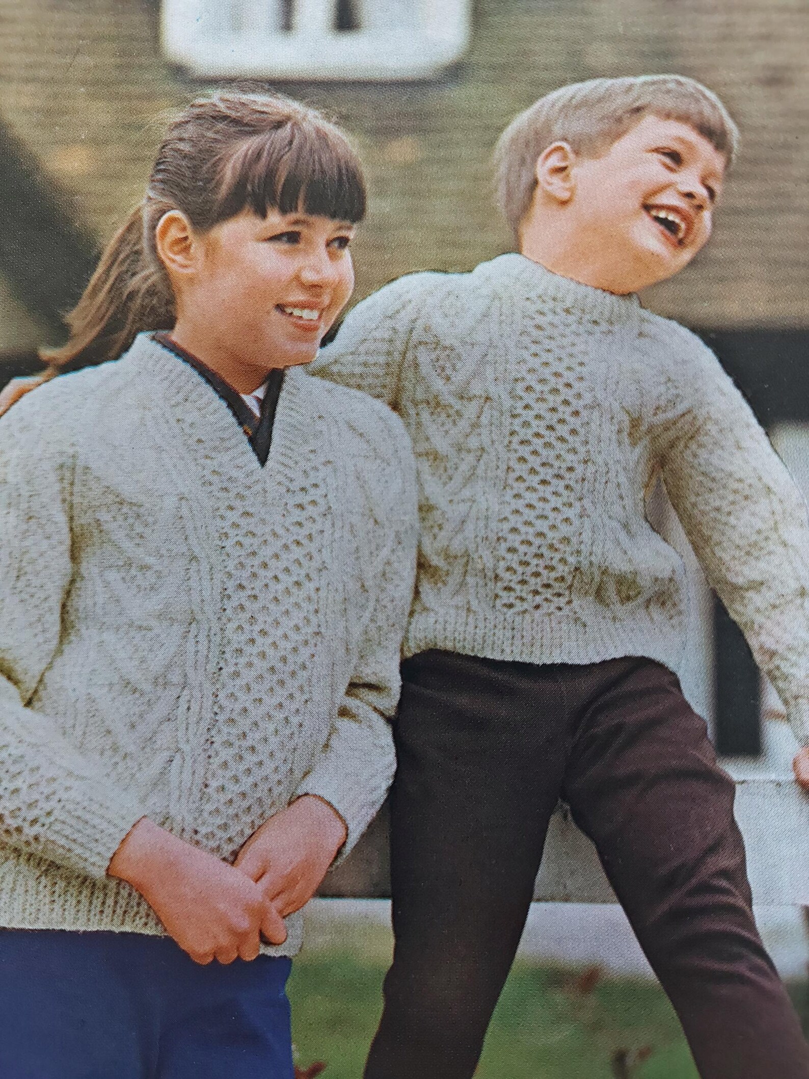 Vintage Digital PDF Book of Aran, Irish Knitting for the Whole Family ...