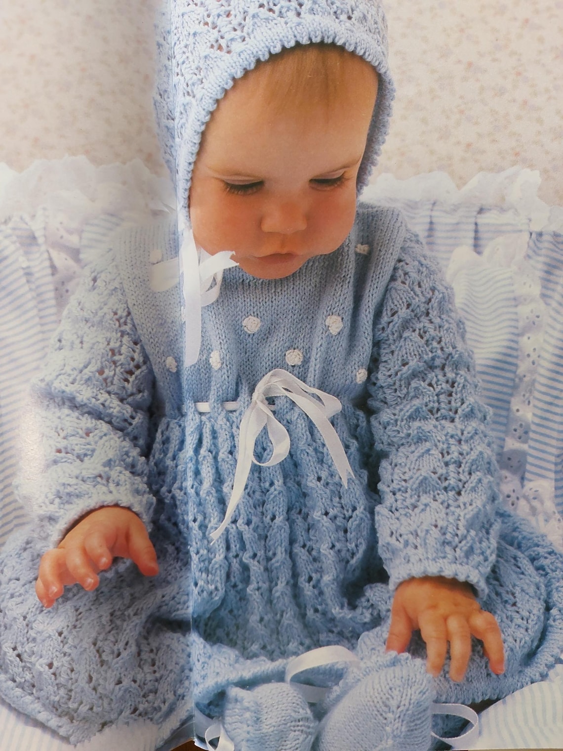 Baby Layette PDF Knitting Pattern - Etsy