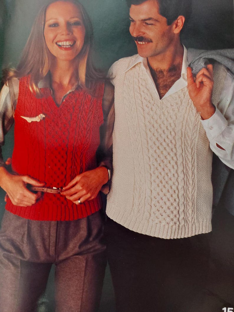 Vintage Patons Aran PDF Knitting Book From the 1970's - Etsy