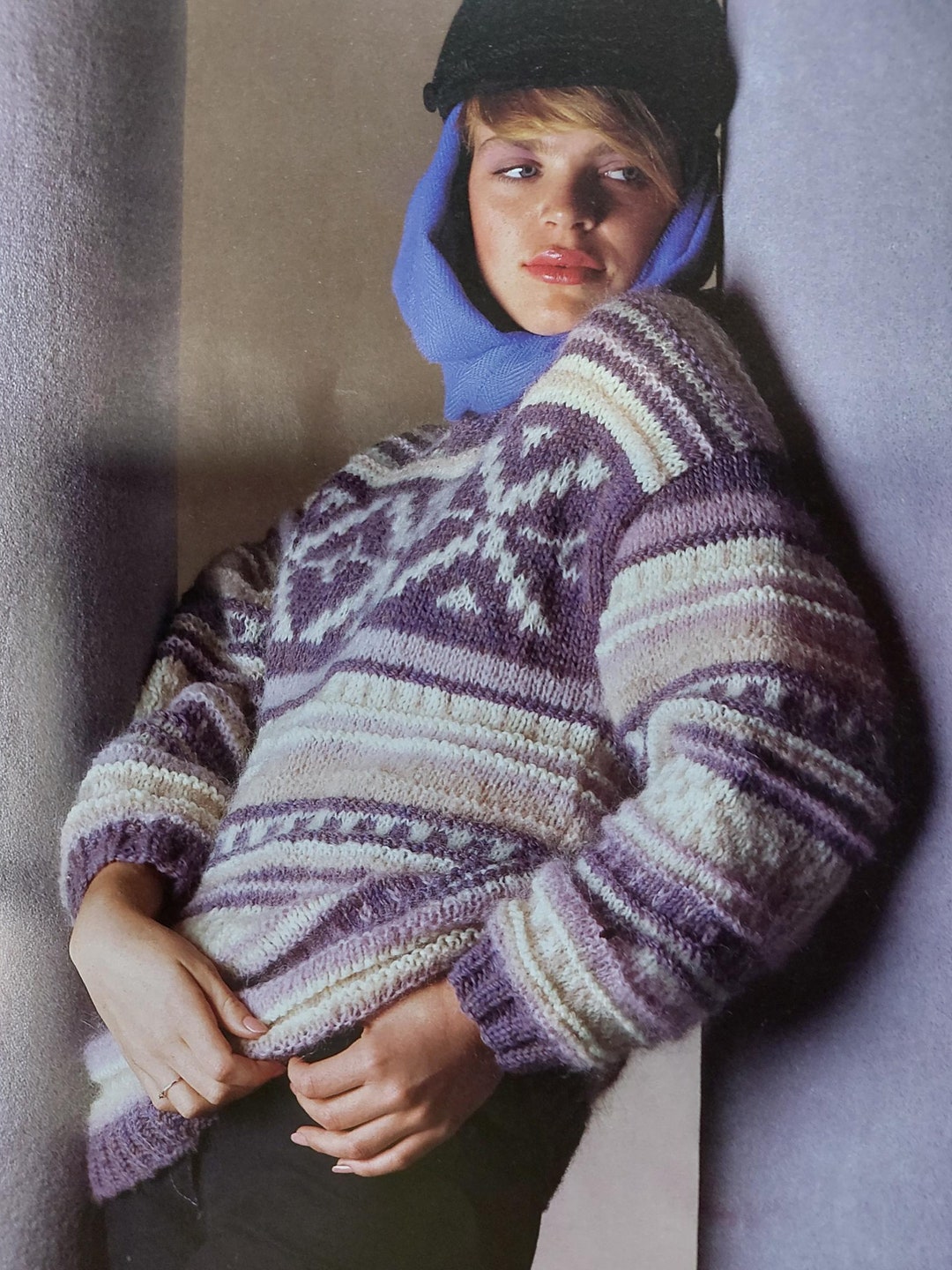 Vintage Ladies 12ply Knitting Pattern - Etsy