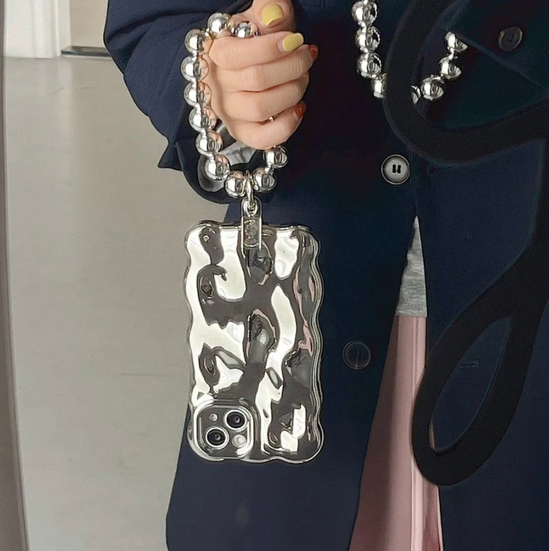 3D Bubble Wavy Pattern Phone Case for Iphones With Option of Built in ...