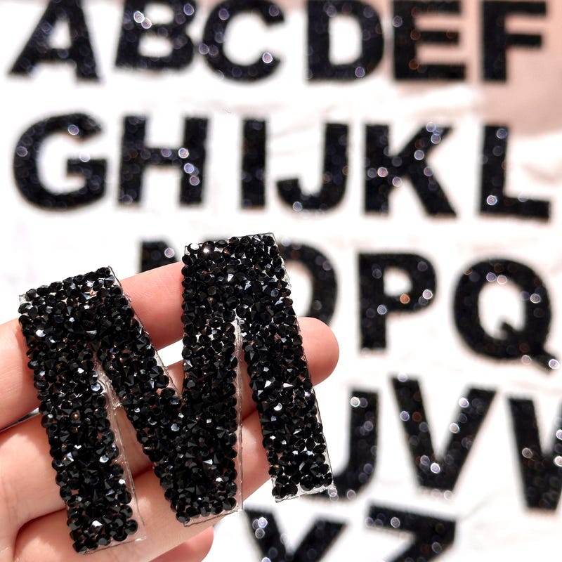 Rhinestone Iron On - Etsy