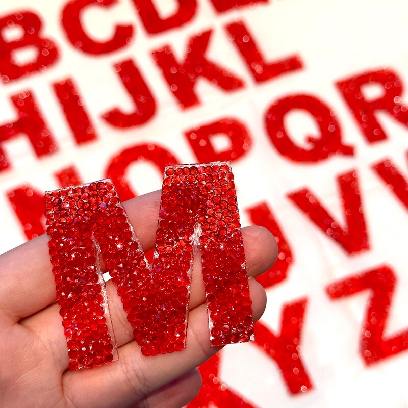 Rhinestone Iron On - Etsy