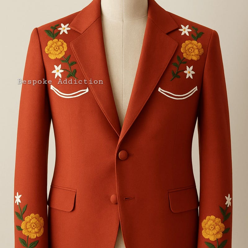 Rust Suit Men - Etsy