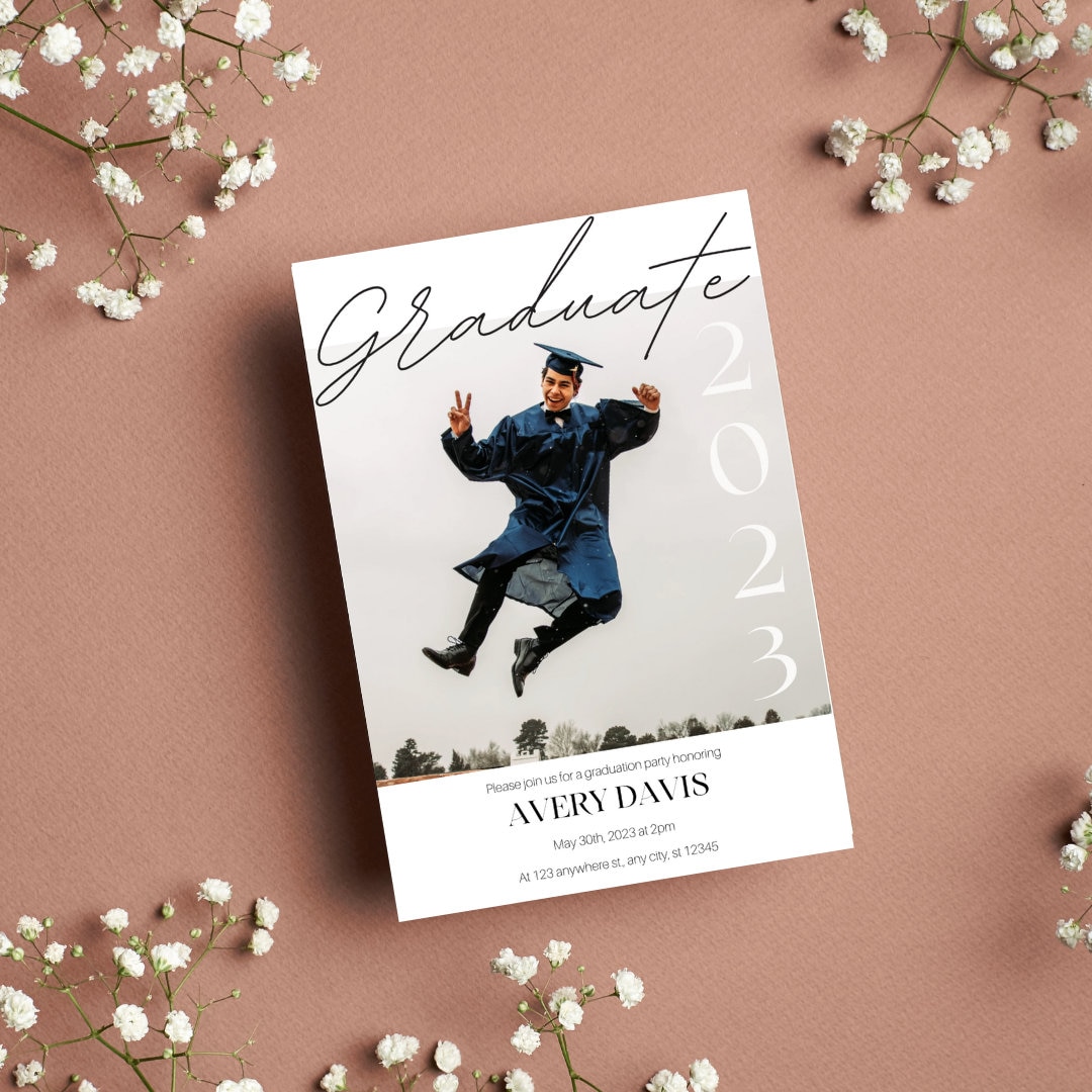 Fun Graduation Card Grad Invite 2023 Graduation Announcement - Etsy