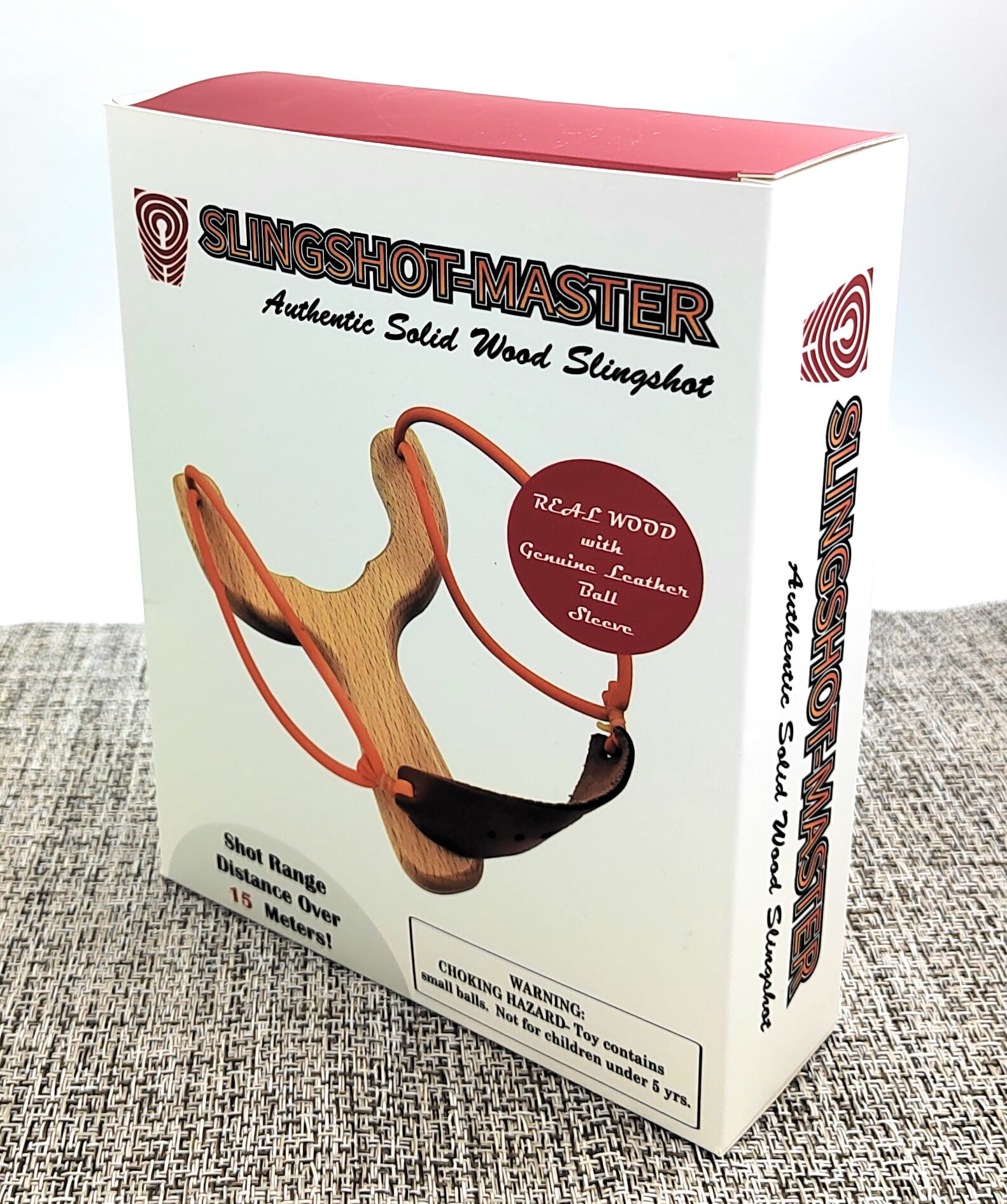 Traditional Wooden Slingshot. High Quality Beech Wood. Two Tension ...