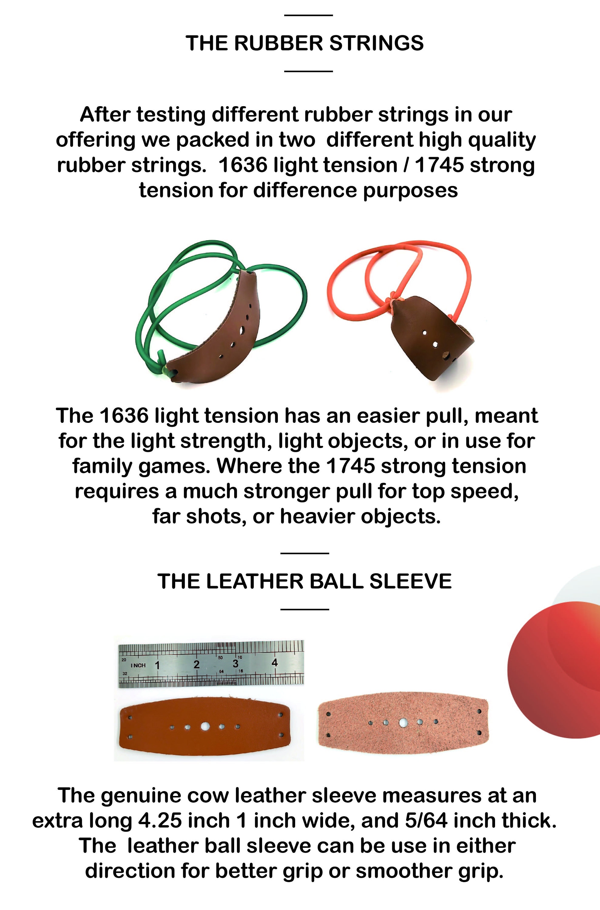 Traditional Wooden Slingshot. High Quality Beech Wood. Two Tension ...