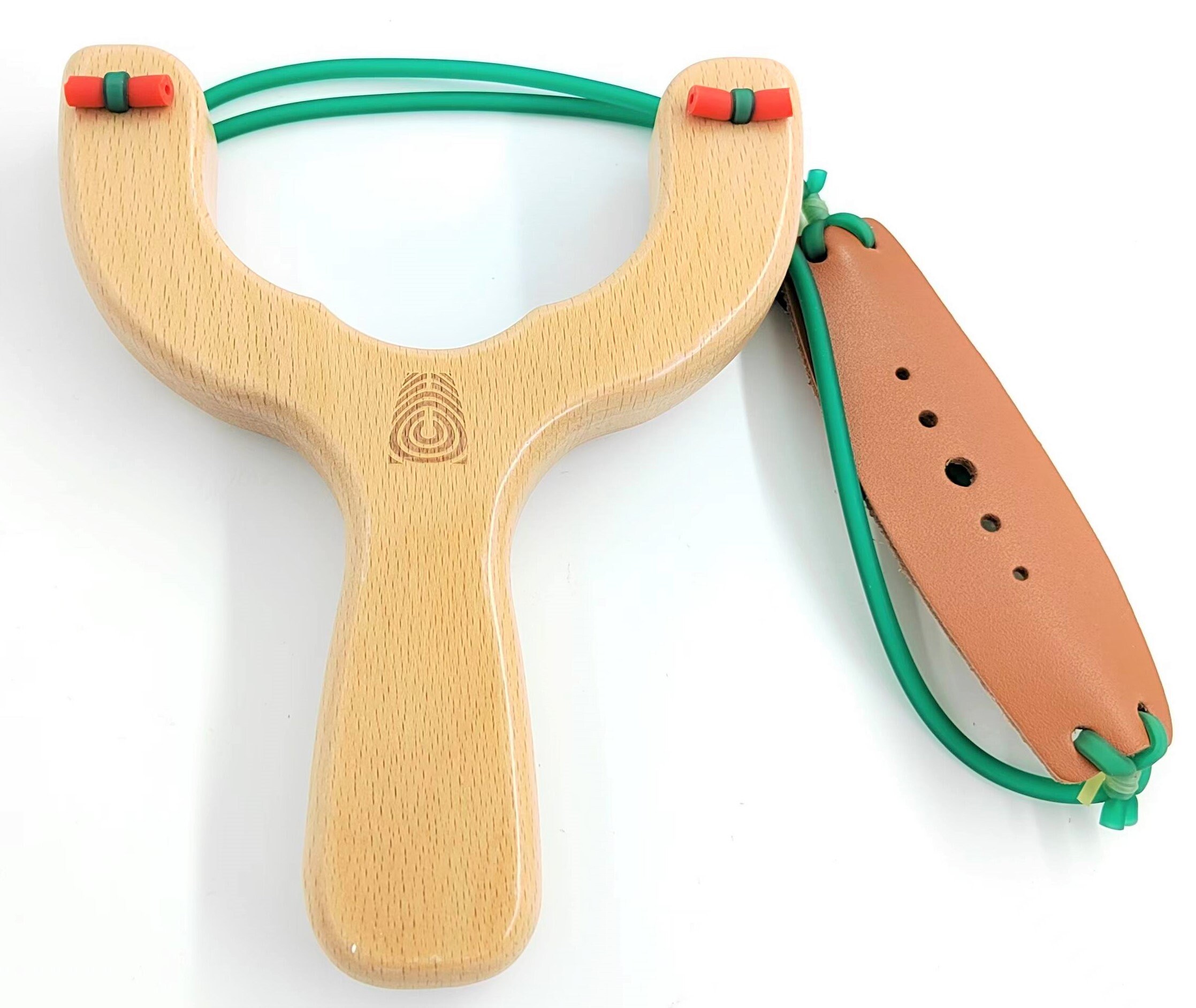 Traditional Wooden Slingshot. High Quality Beech Wood. Two Tension ...