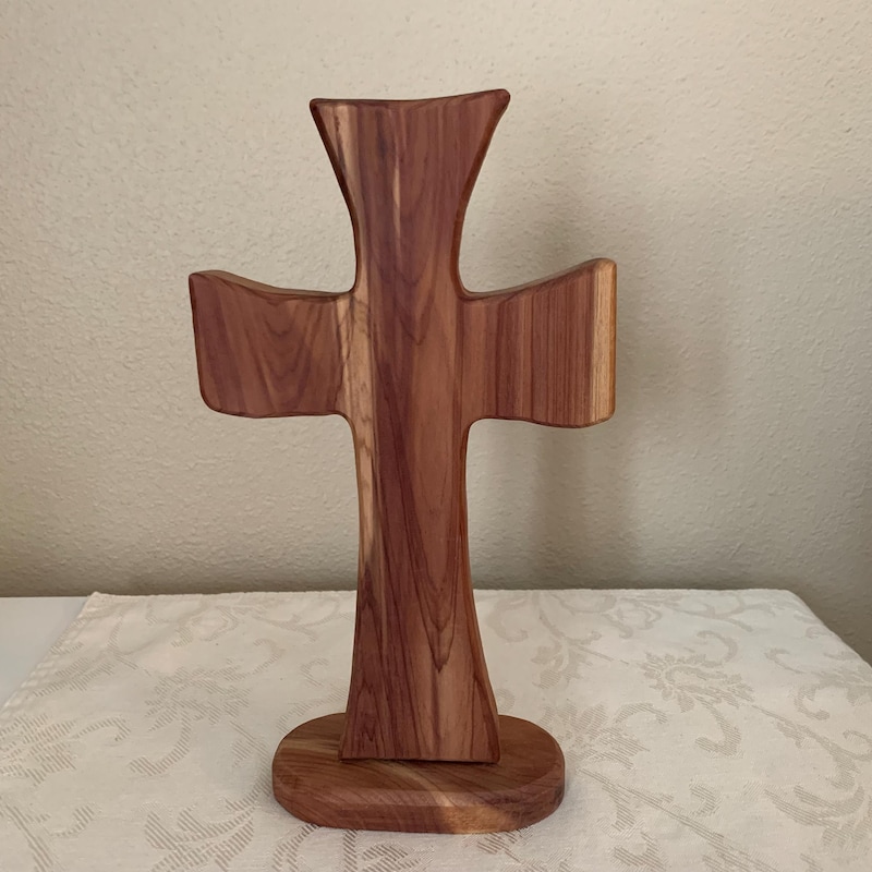 Wooden Cross Table Top - Etsy