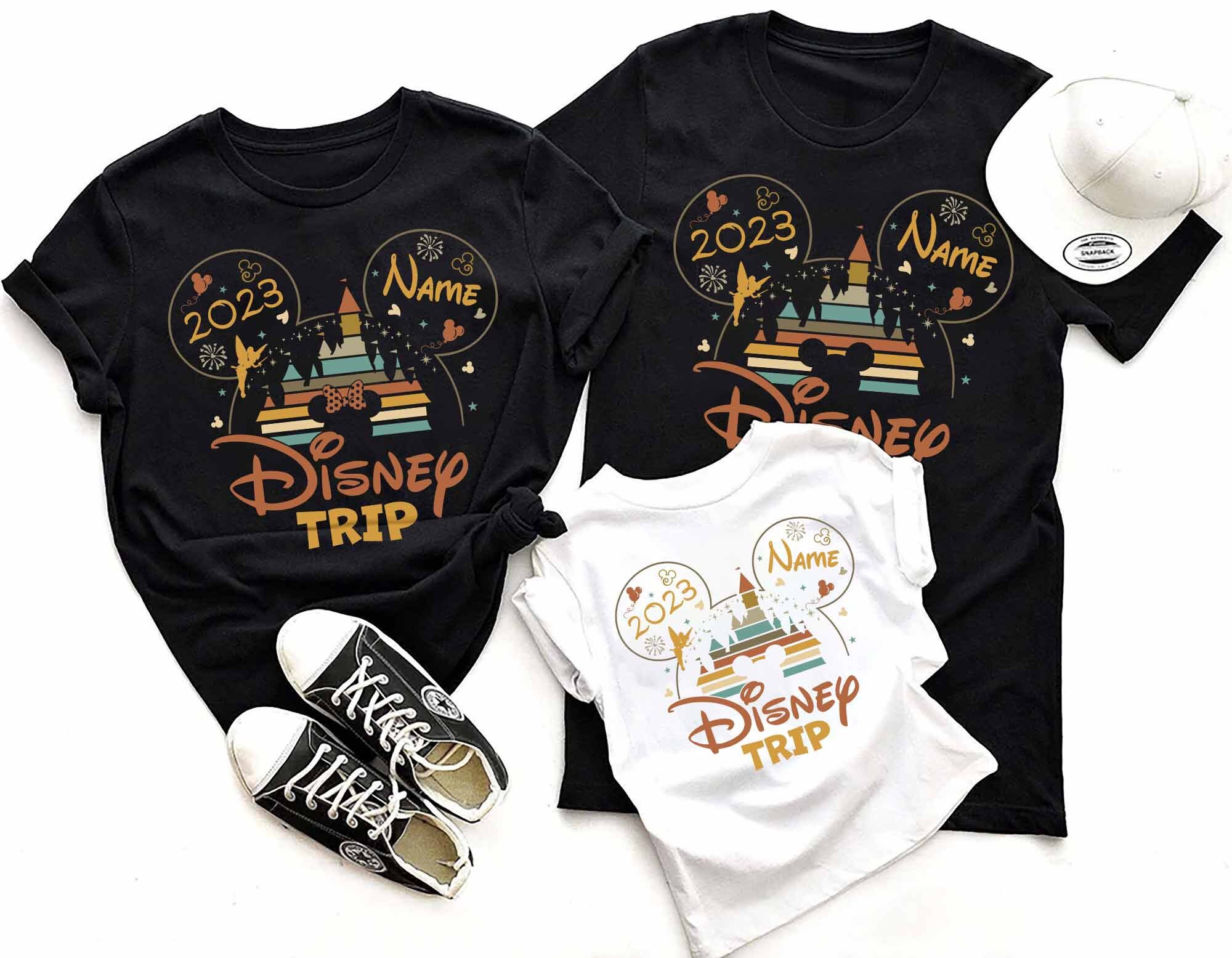 Personalized Disney Trip 2023 Shirt, Mickey Minnie Family Vacation Matching Shirt sold by Well ...