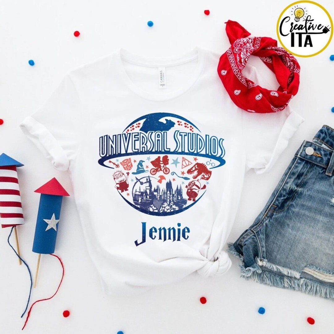 Personalized Universal Studios Happy 4th of July Shirt, Universal ...