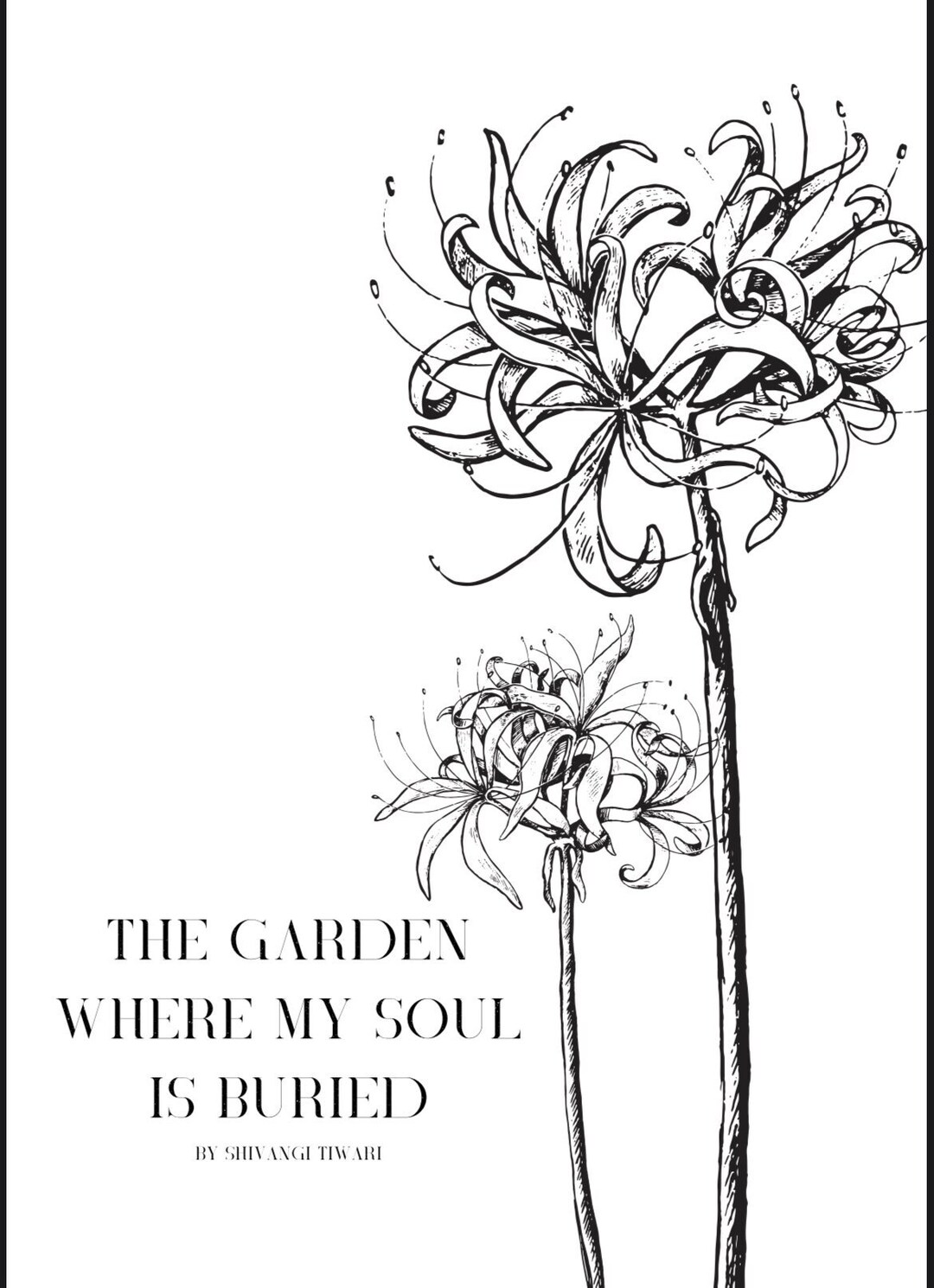 Colouring Poetry Book-the Garden Where My Soul is Buried - Etsy