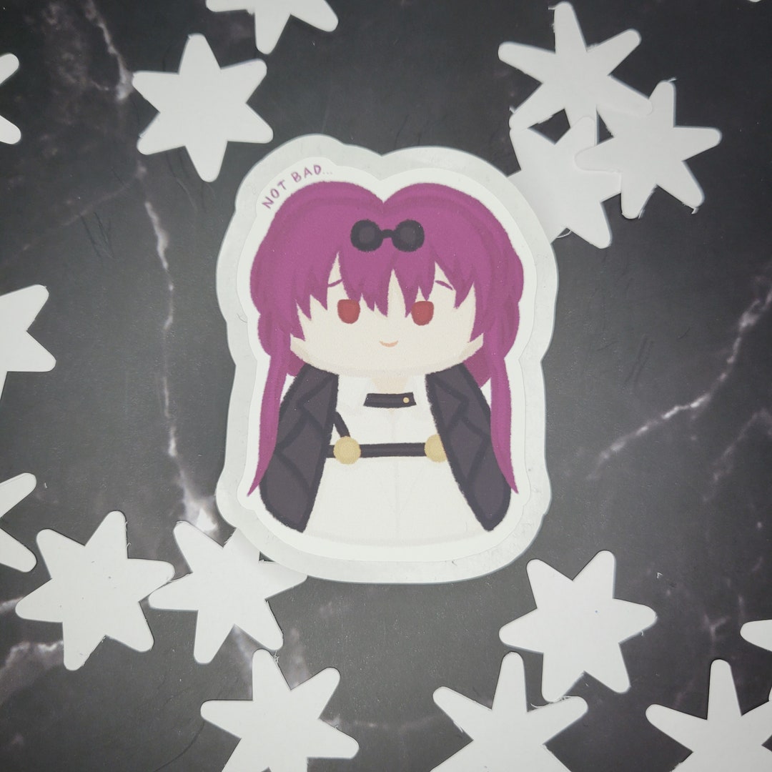 Cute Kafka Chibi Sticker | Honkai Star Rail Stickers | HSR Stickers ...