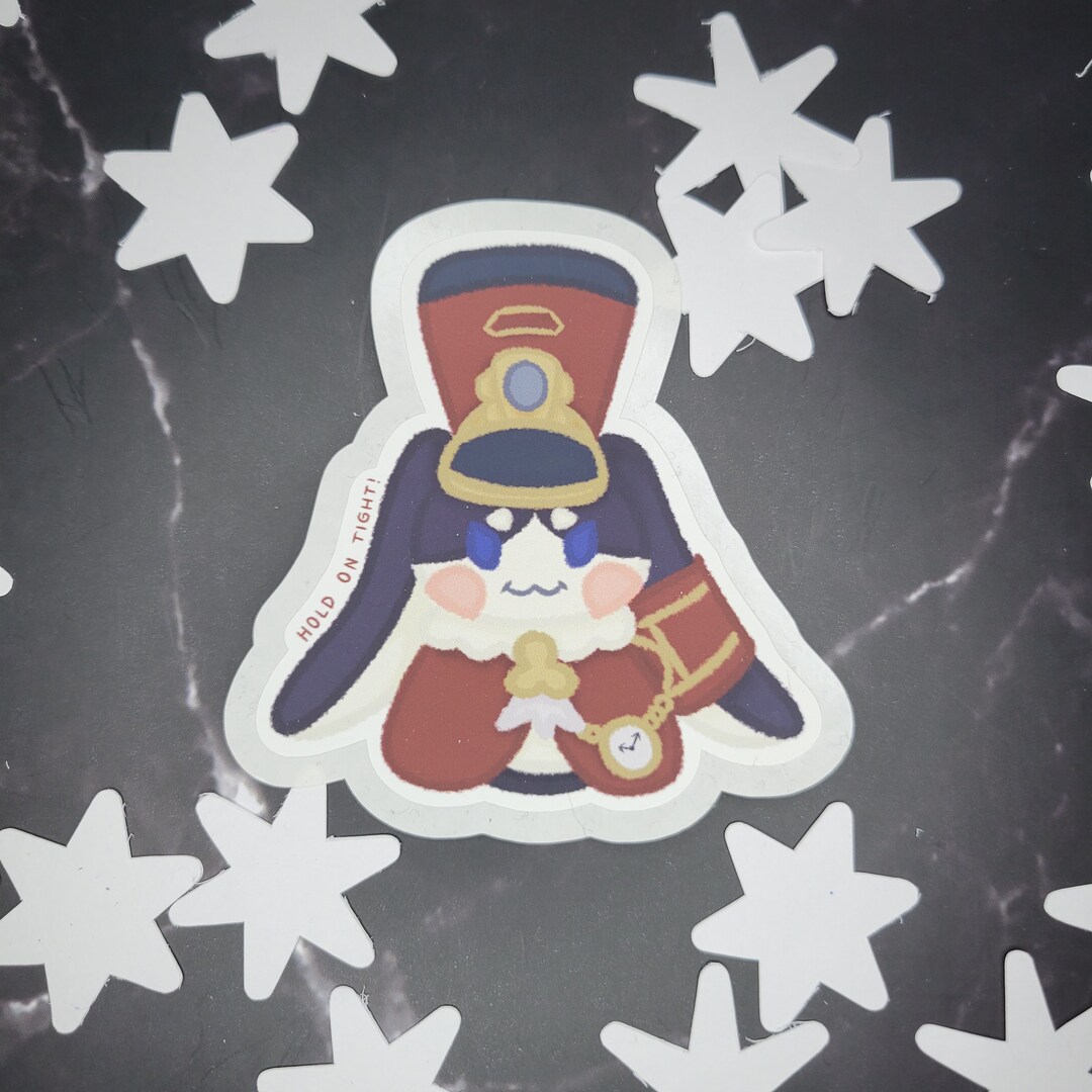 Cute Pom-pom Chibi Sticker | Honkai Star Rail Stickers | Crayon Art ...