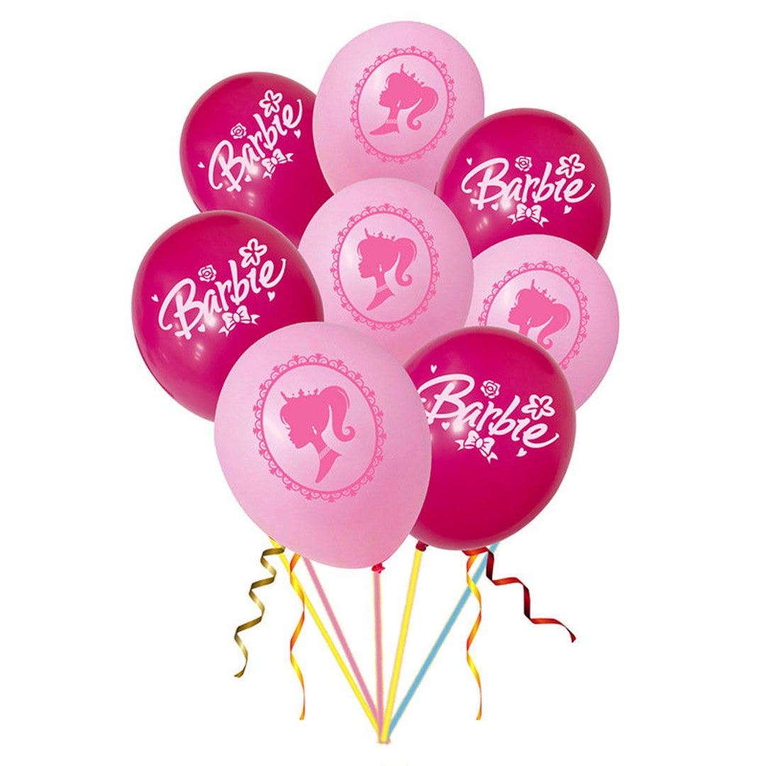 Barbie Balloons Pack of 10 - Etsy