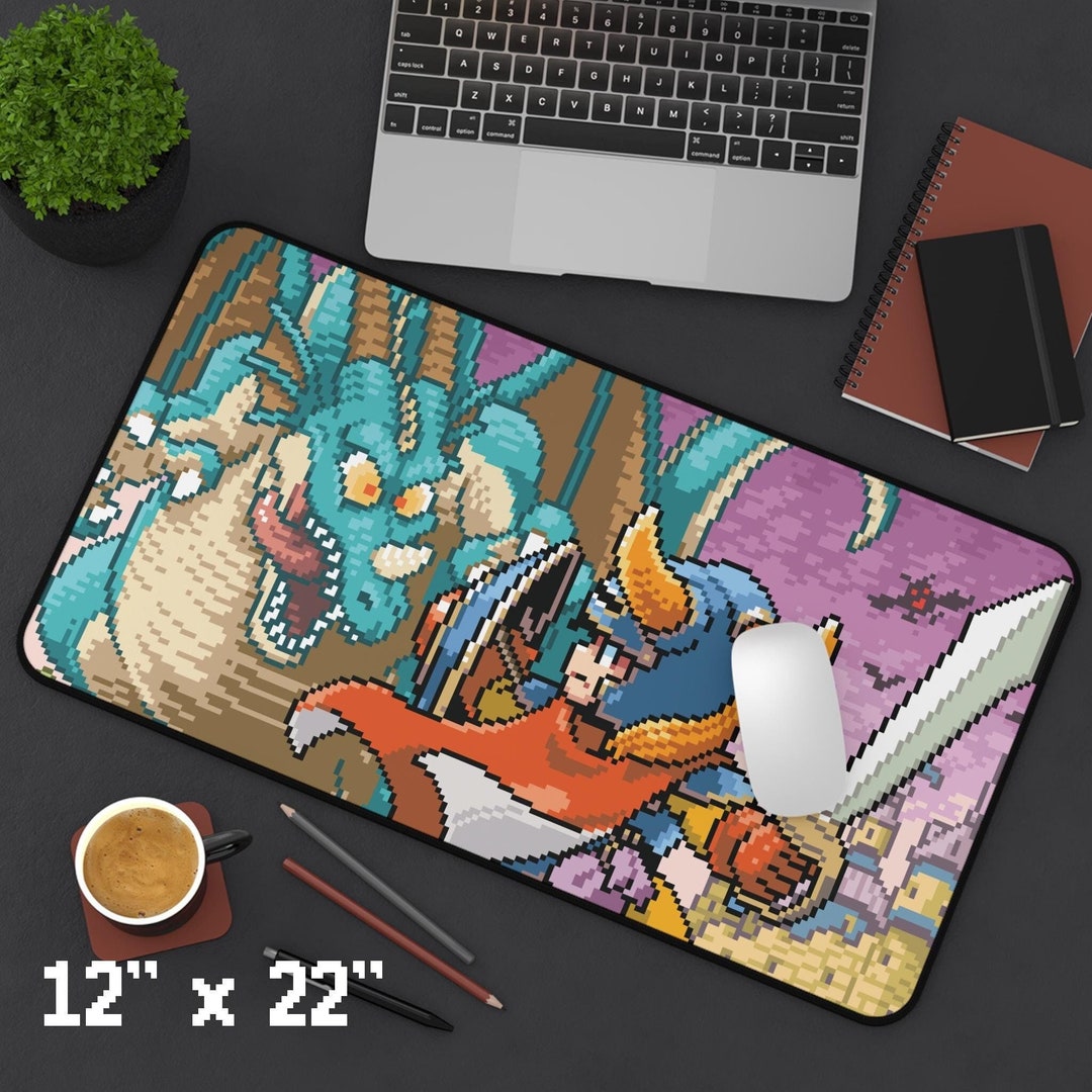 RPG Game Desk Mat - Dragon Desk Mat - Quest Desk Mat Gaming - Desk Mat ...