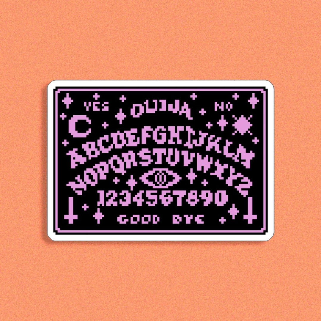 Cute Ouija Board Sticker Goth Stickers Halloween Stickers Gifts for ...