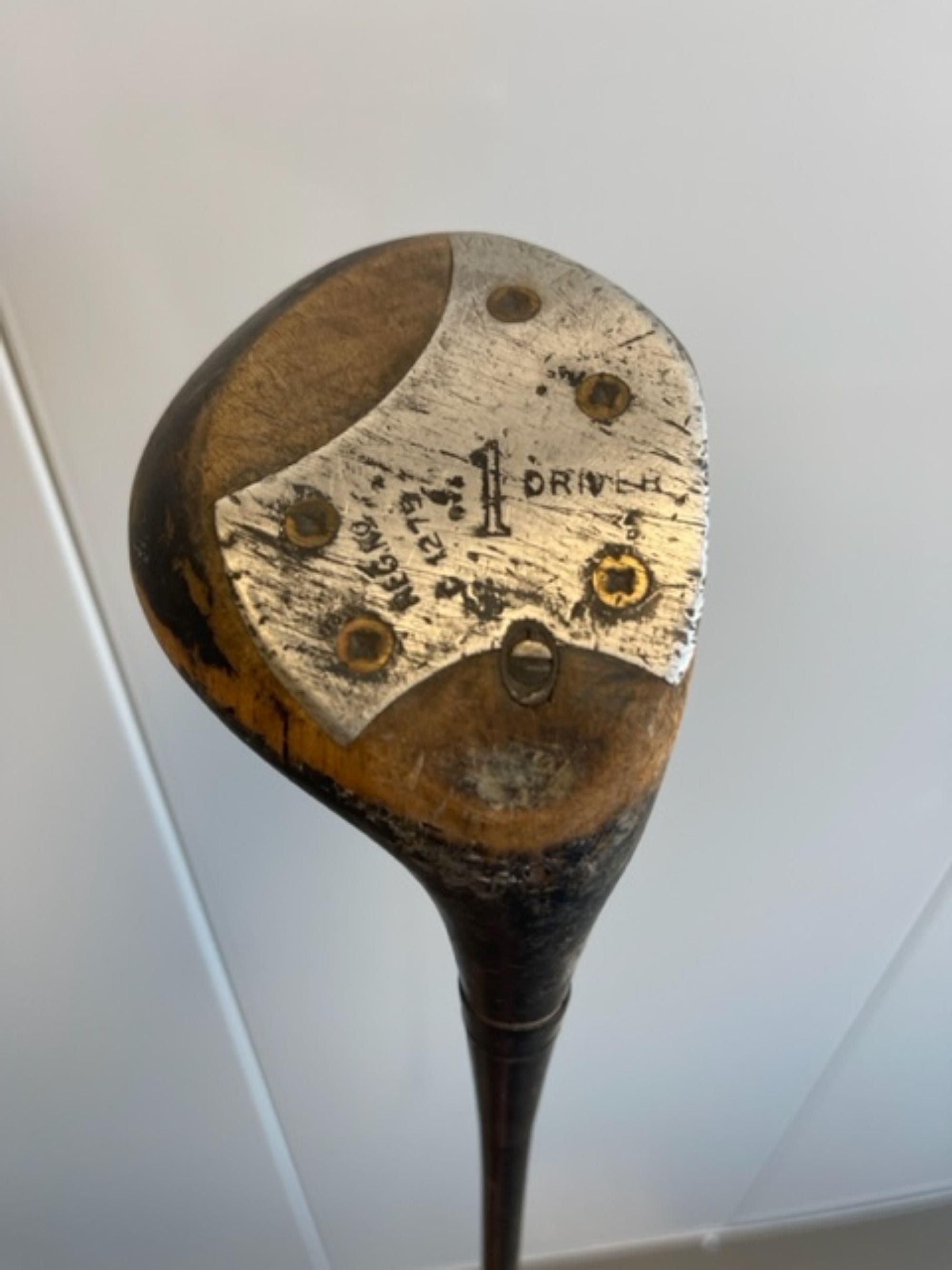 Antique Wood Driver Face