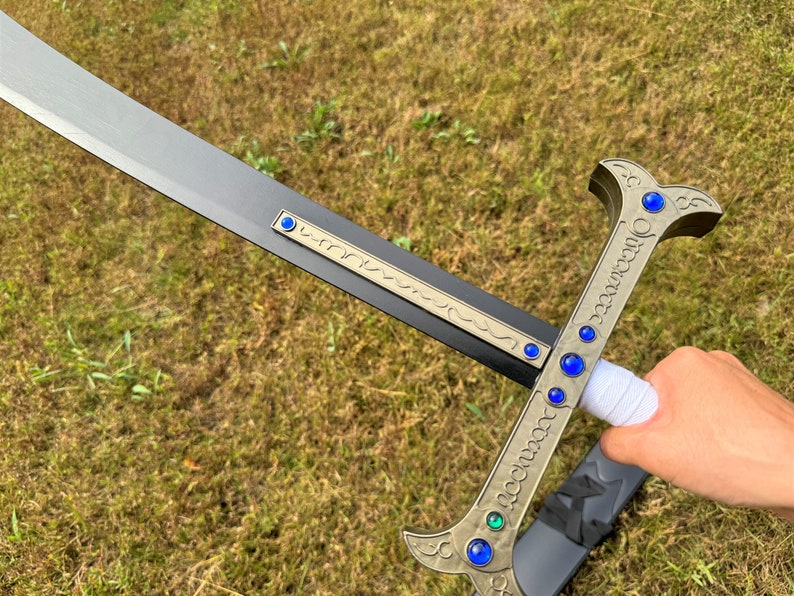 Wooden One Piece Dracule Mihawk Sword Kokutoou Yoru Mihawk - Etsy Australia