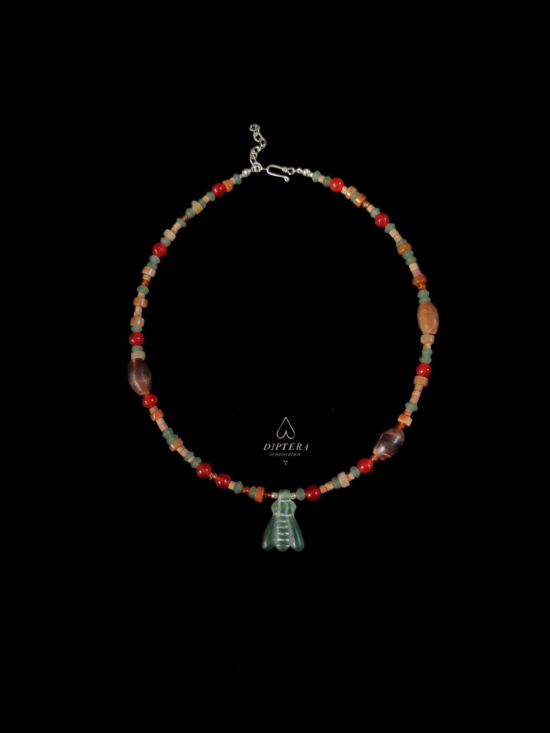 Ancient Egyptian Style Gemstone Beaded Necklace , Handmade Historical ...